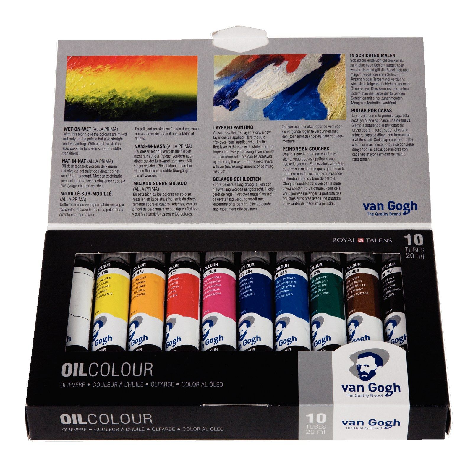 Van Gogh • Basic Oil Paint Set 10x20ml