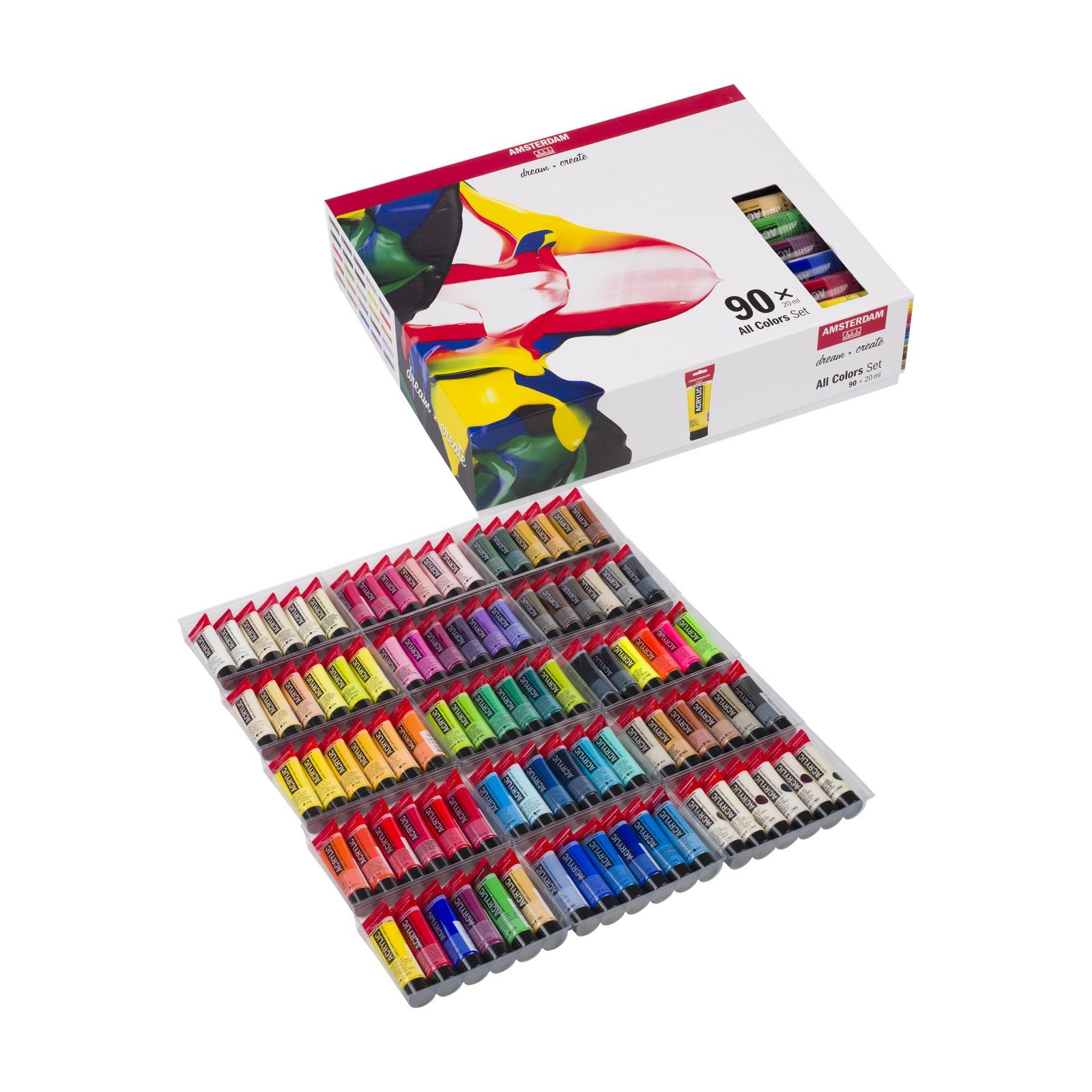 Amsterdam • Standard Series Acrylic Paint Complete Collection Set 90x20ml