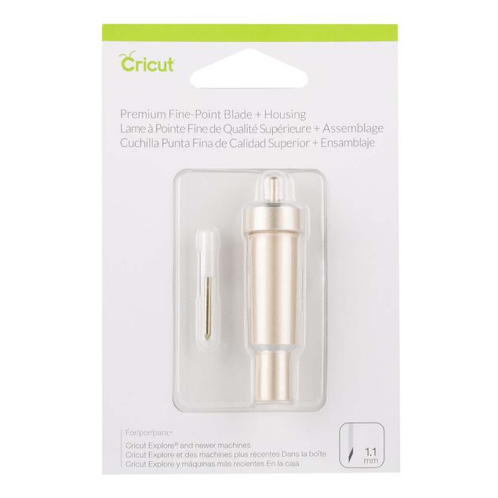 Cricut • Lame À Pointe Fine Premium + Assemblage Or