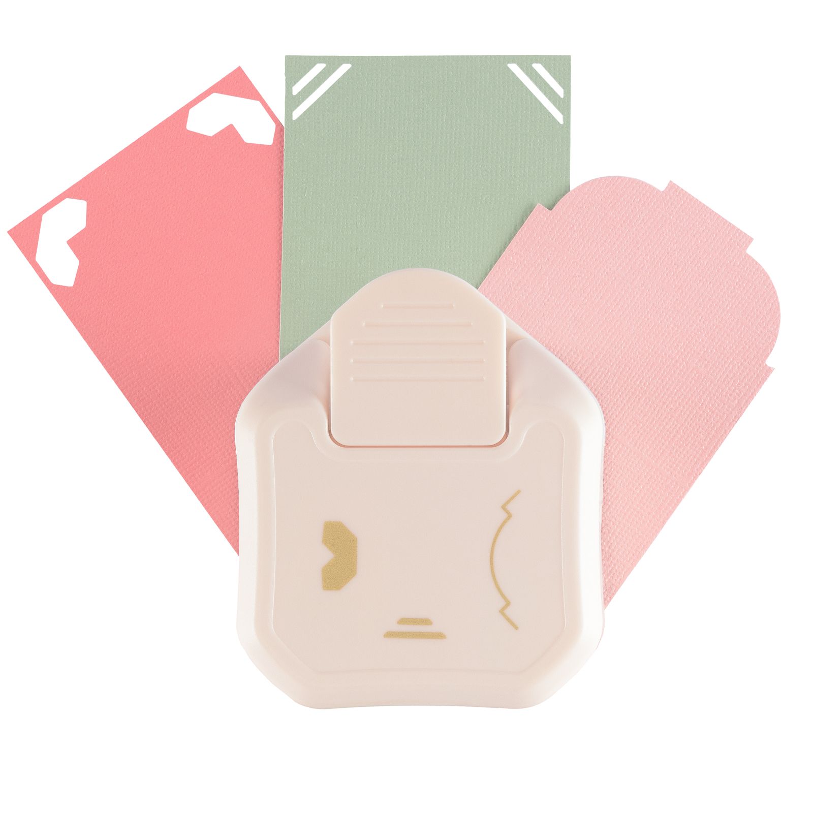Corner punches for stylish card and scrapbook edges