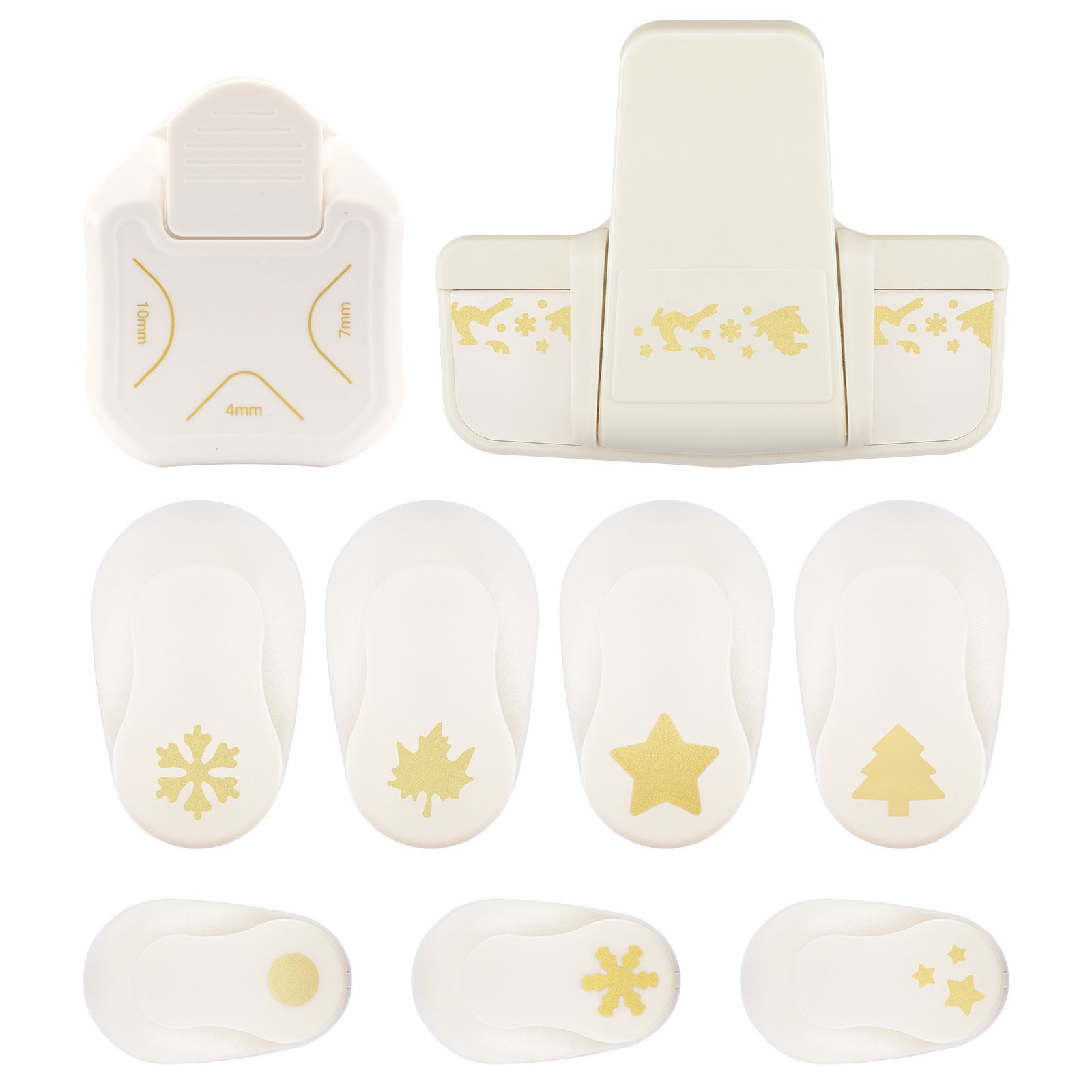 Creative punches for paper crafts and DIY projects