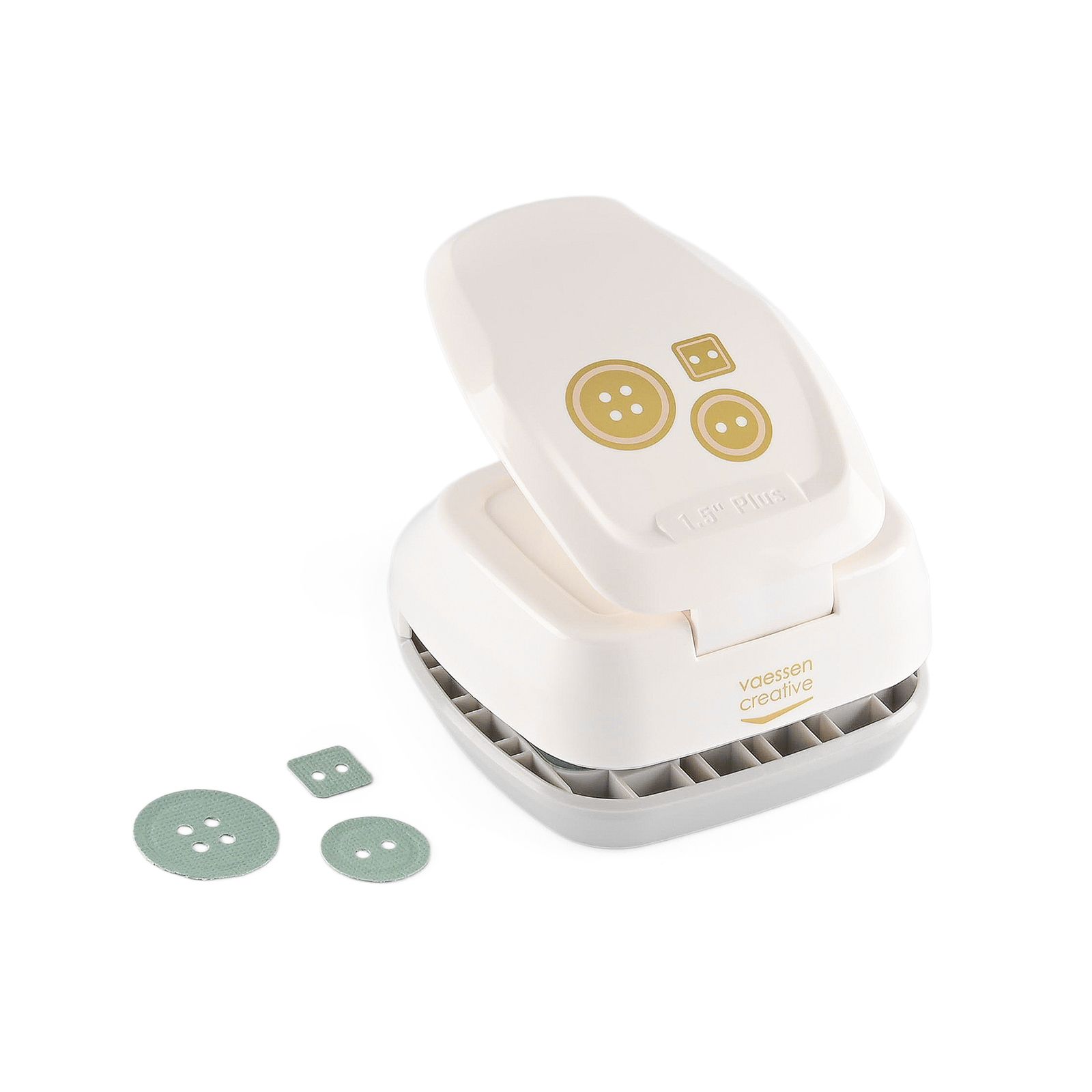 Embossing Craft Punch Large Buttons | Vaessen Creative