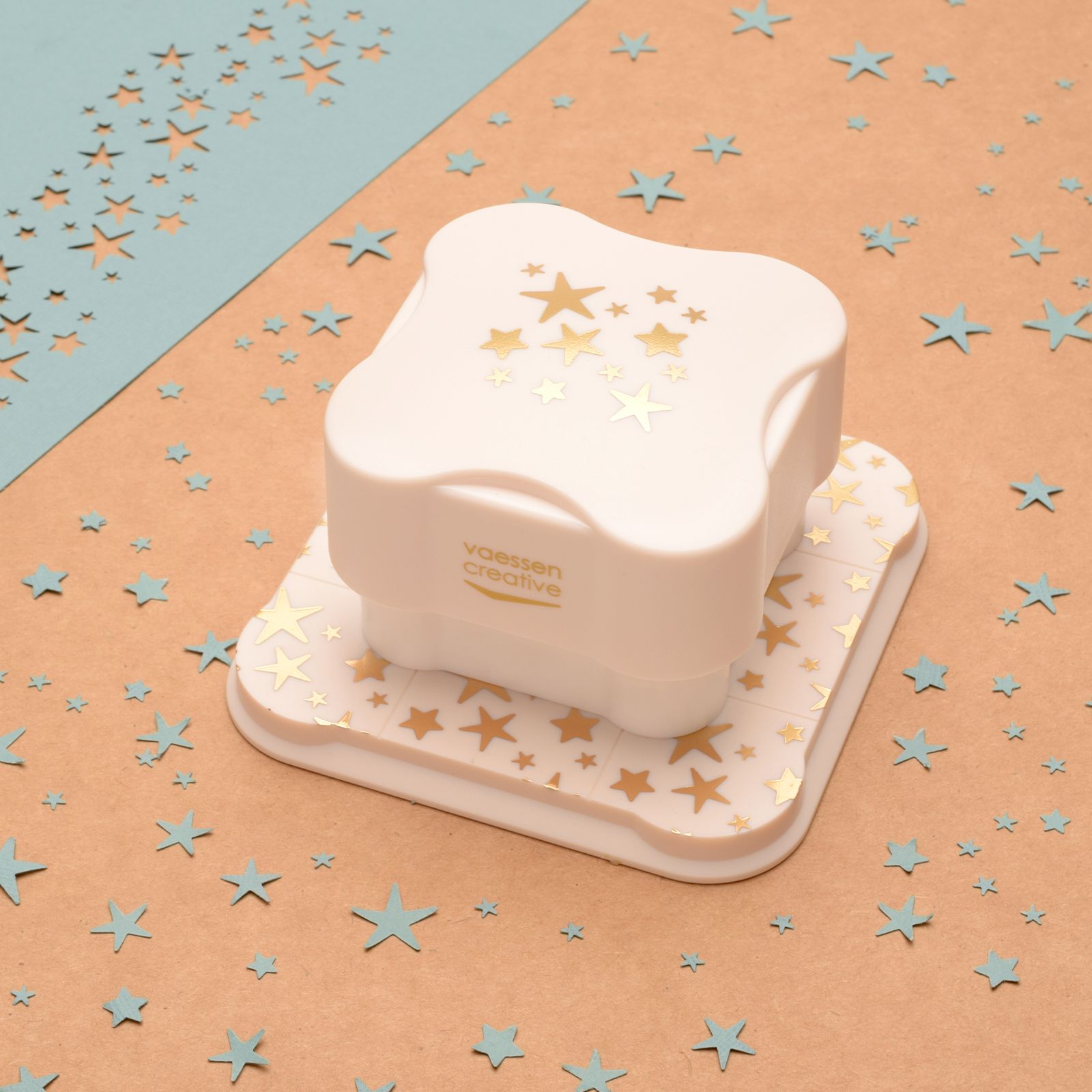 Magnetic Punch Stars 3.8x3.8cm | Vaessen Creative
