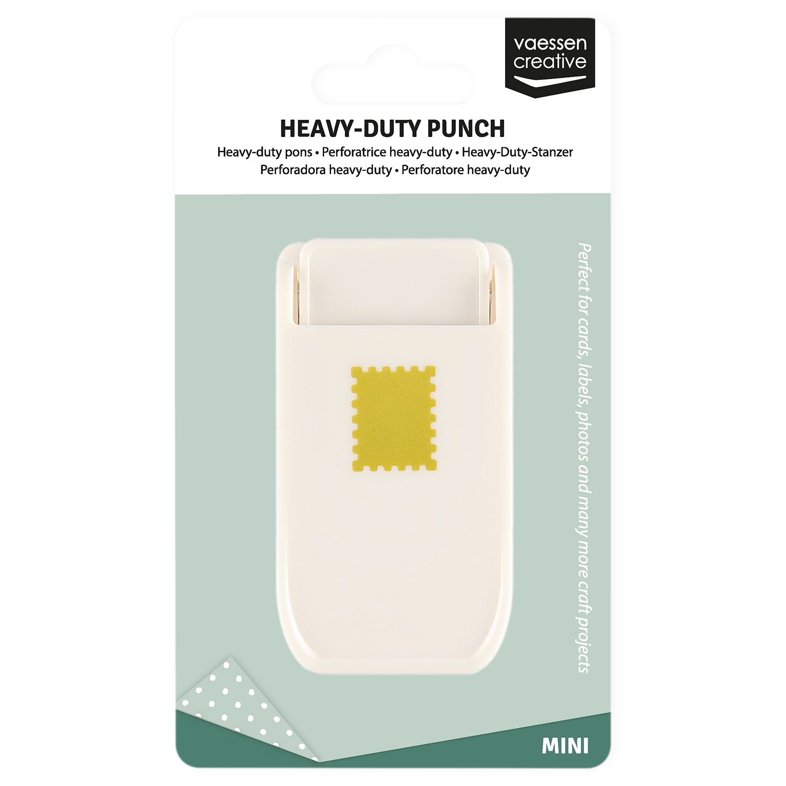 Heavy-Duty Craft Punch Stamp| Vaessen Creative