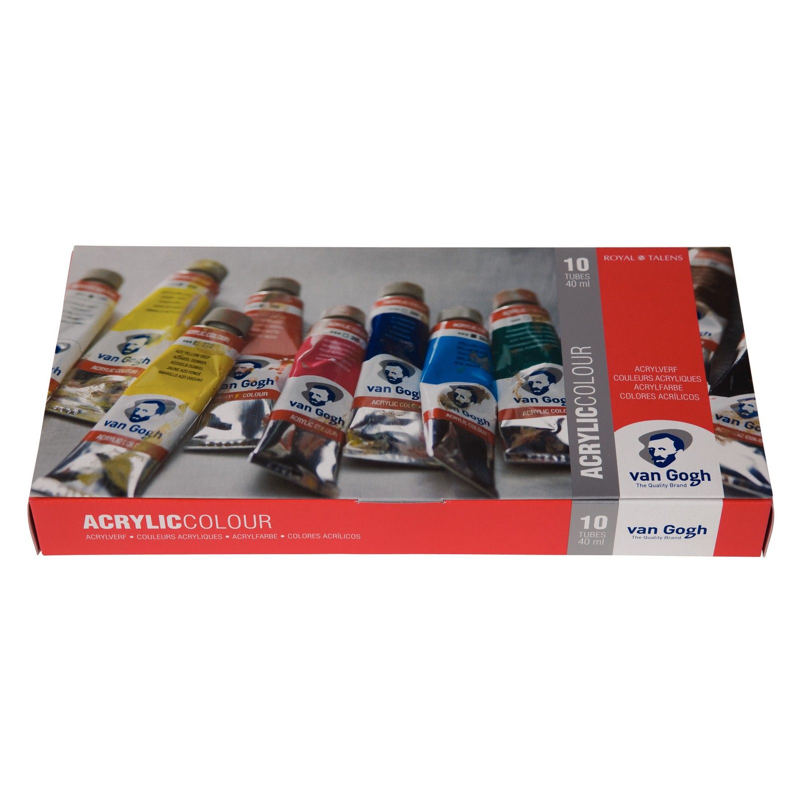 Van Gogh • Acrylic Base Set With 10 Colours In Tubes Of 40ml