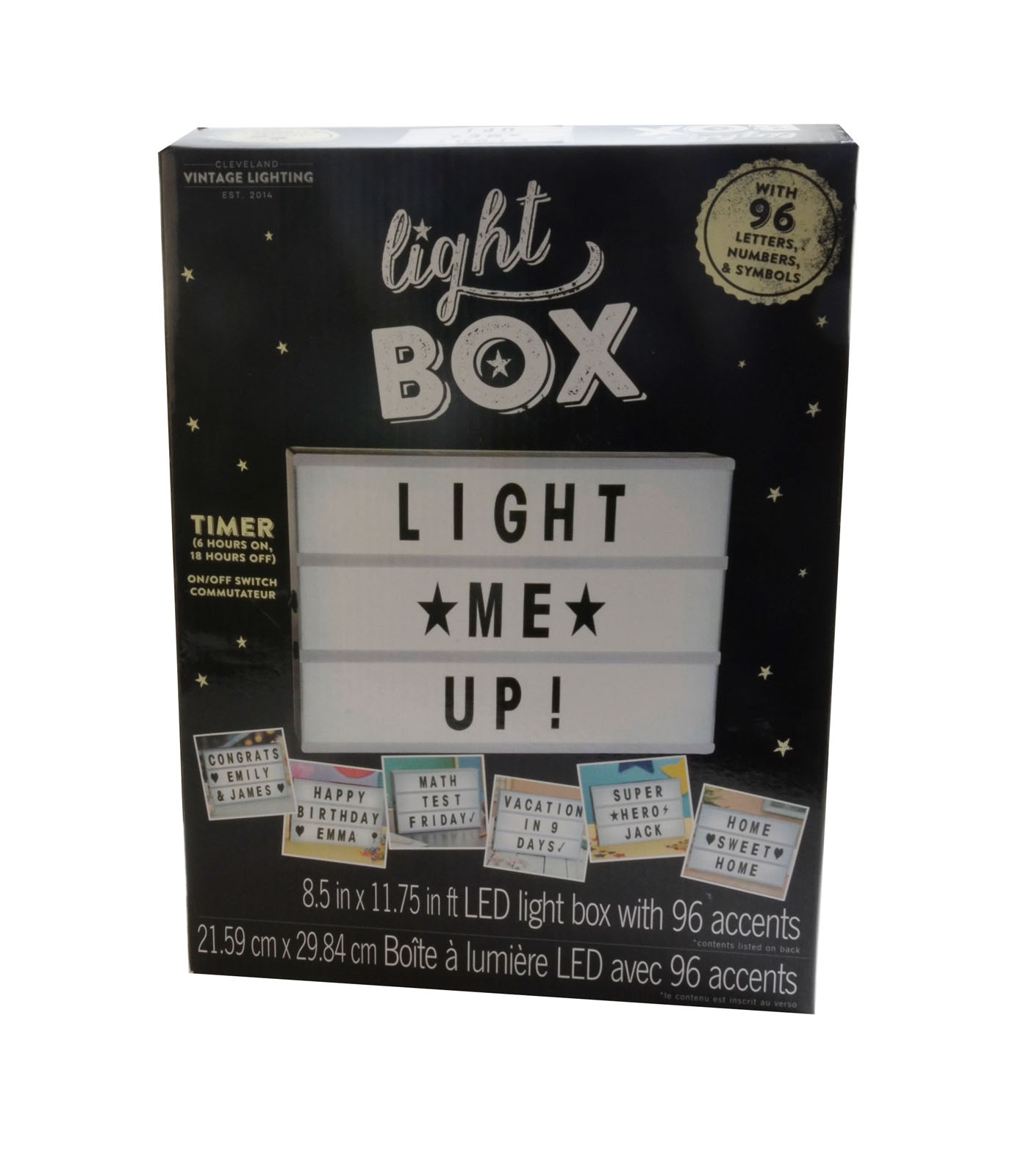 Darice • Lightbox Letters/Numbers/Symbols A4 96Pieces