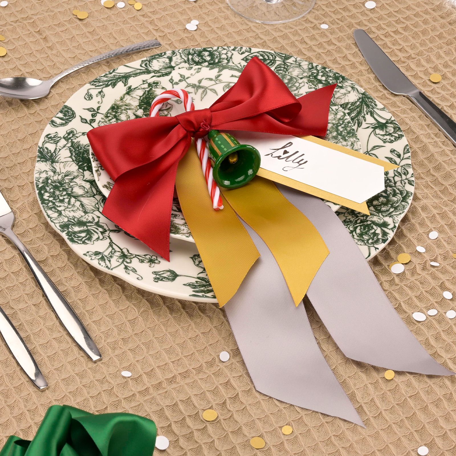 Satin Ribbon 20 m x 25 mm Rojo | Vaessen Creative