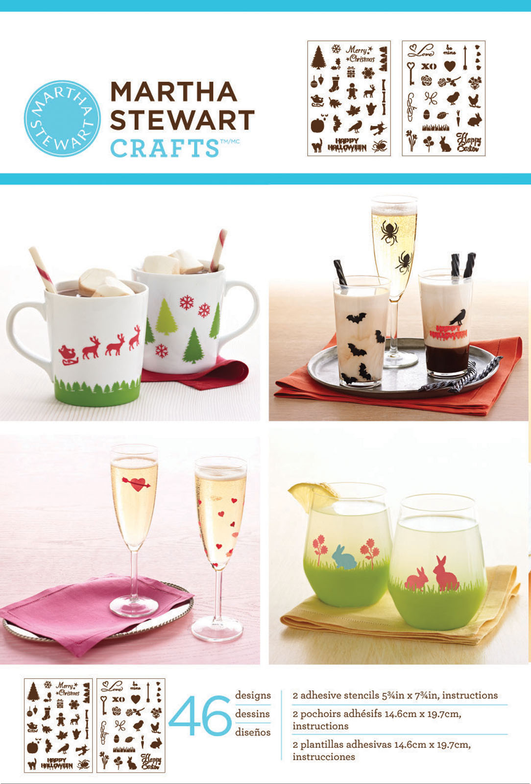 Coffee Cup Stencils Crafts