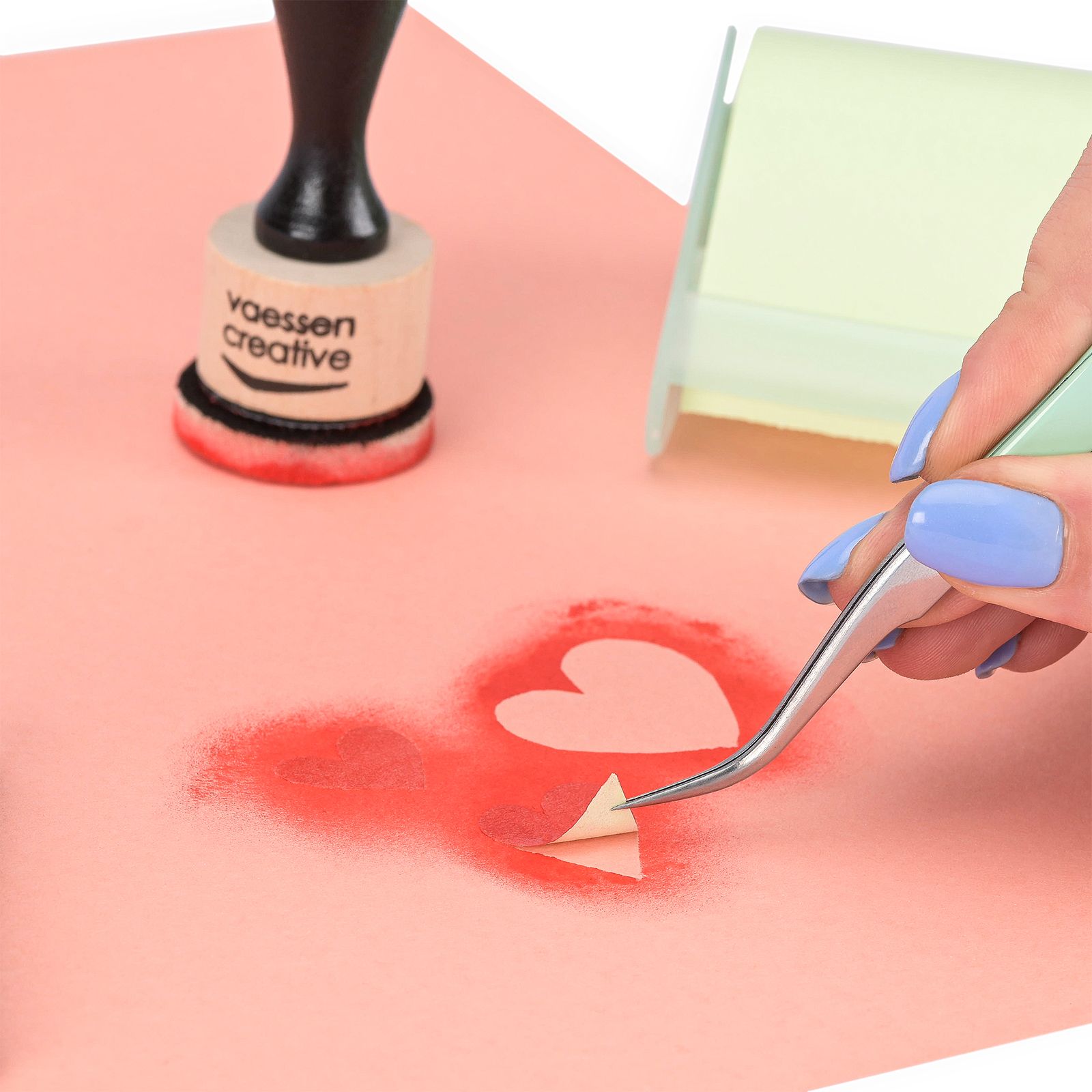 Tape dispenser with masking tape | Vaessen Creative