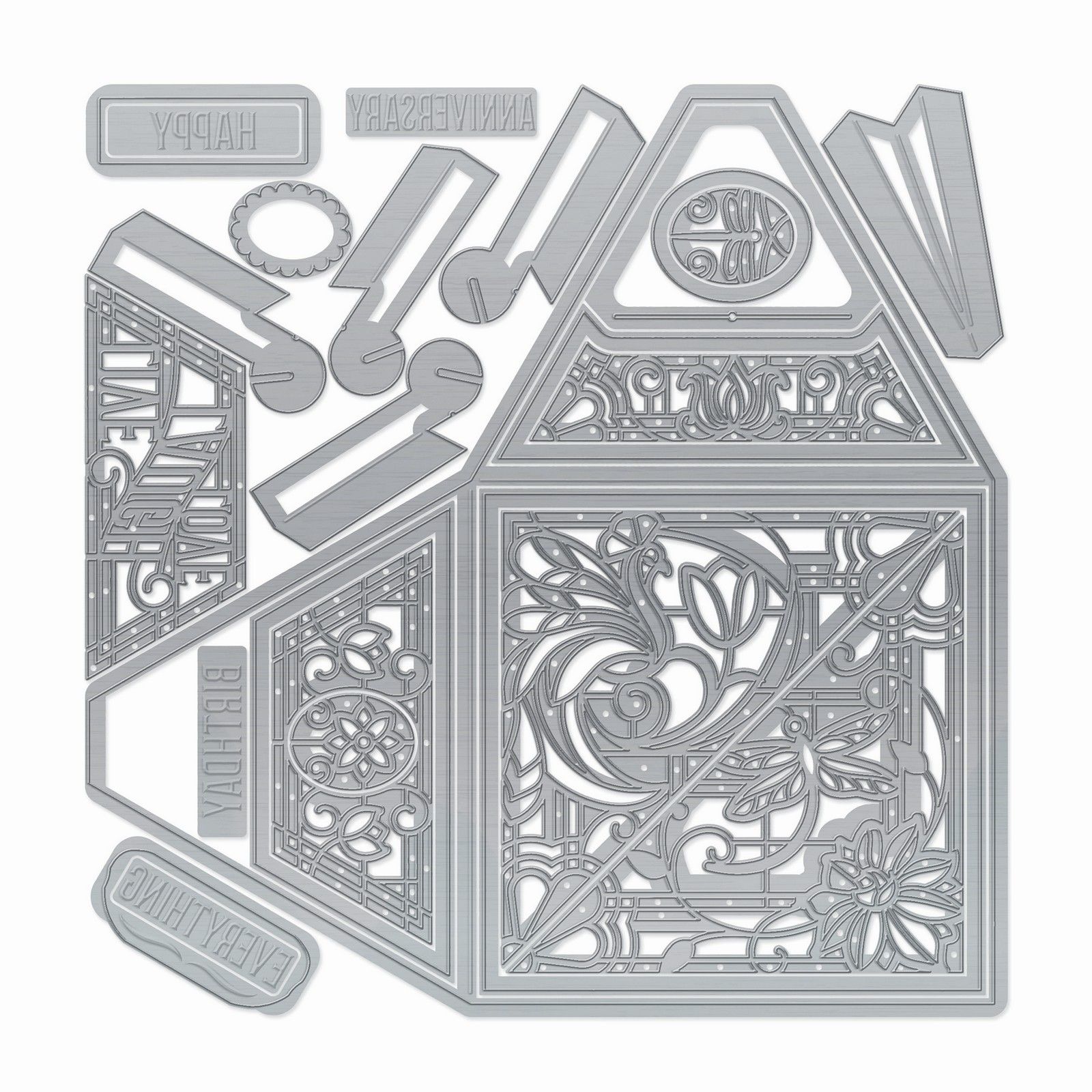 Tonic Studios • Dimensions die set Deco celebration gift box