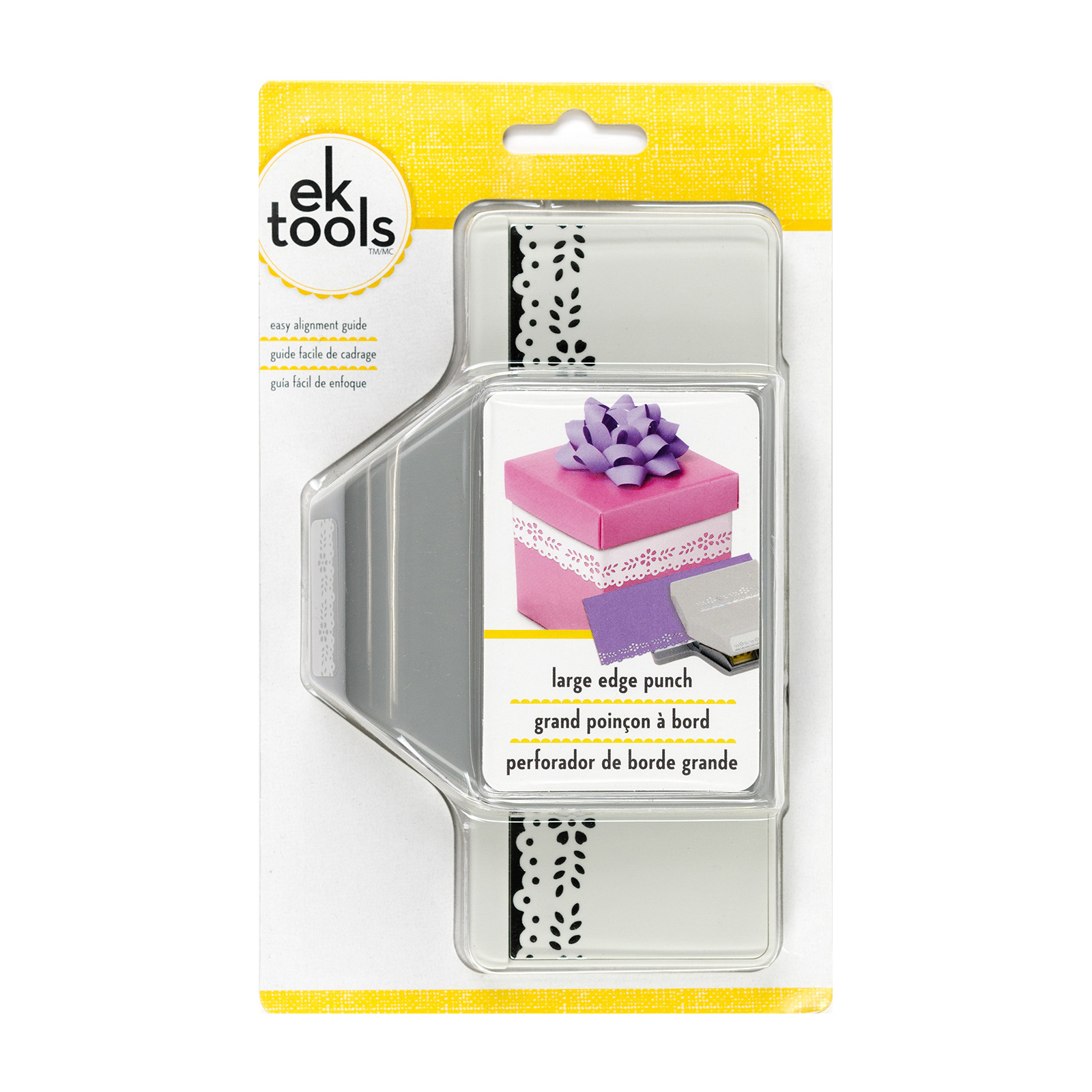 EK tools • Border punch Large Floral vine