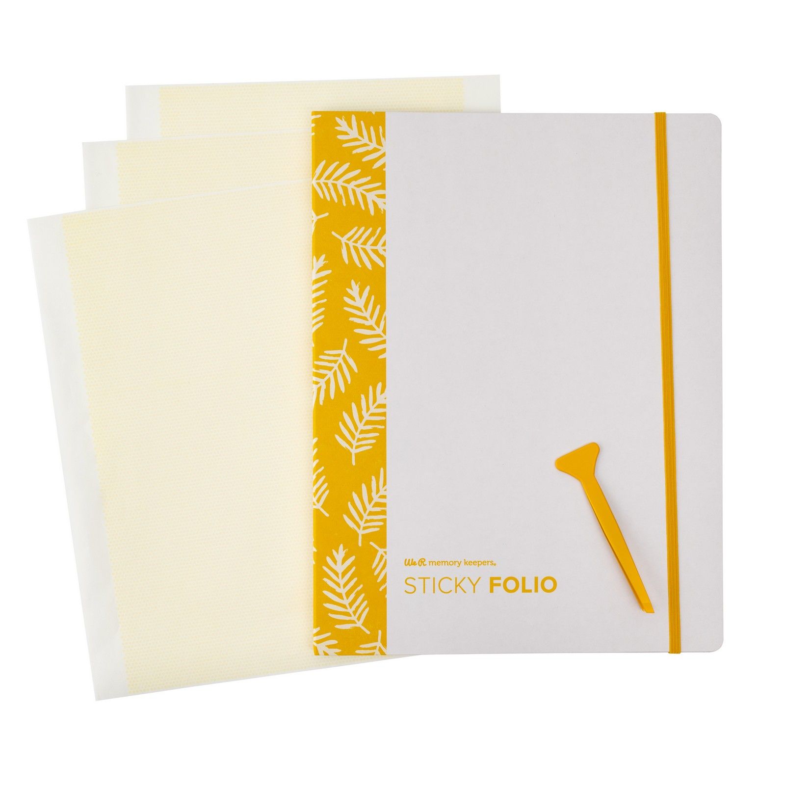 We R Makers • Sticky Folio Yellow 5pcs