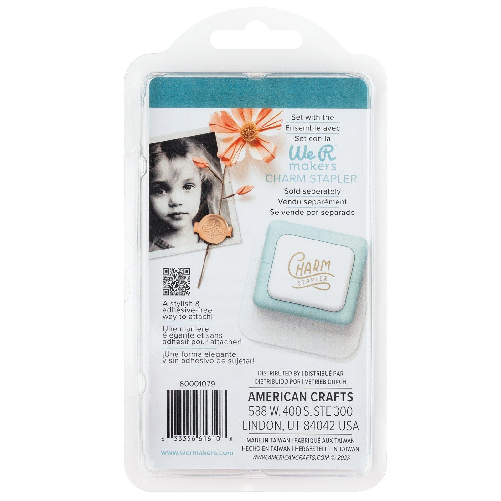 We R Makers • Charm Staples Multi Shape Metallic 12pcs