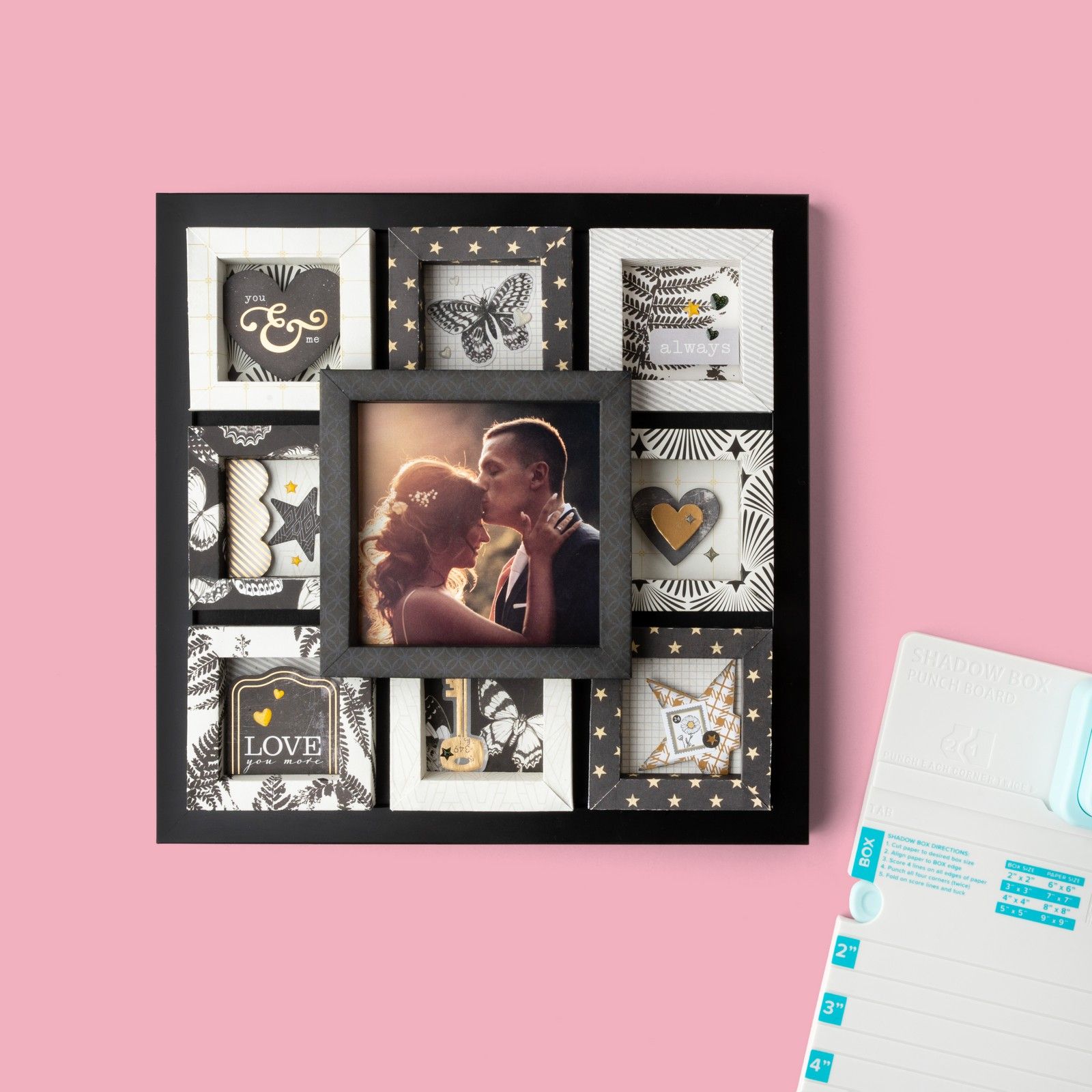 We R Makers • Shadow Box Punch Board