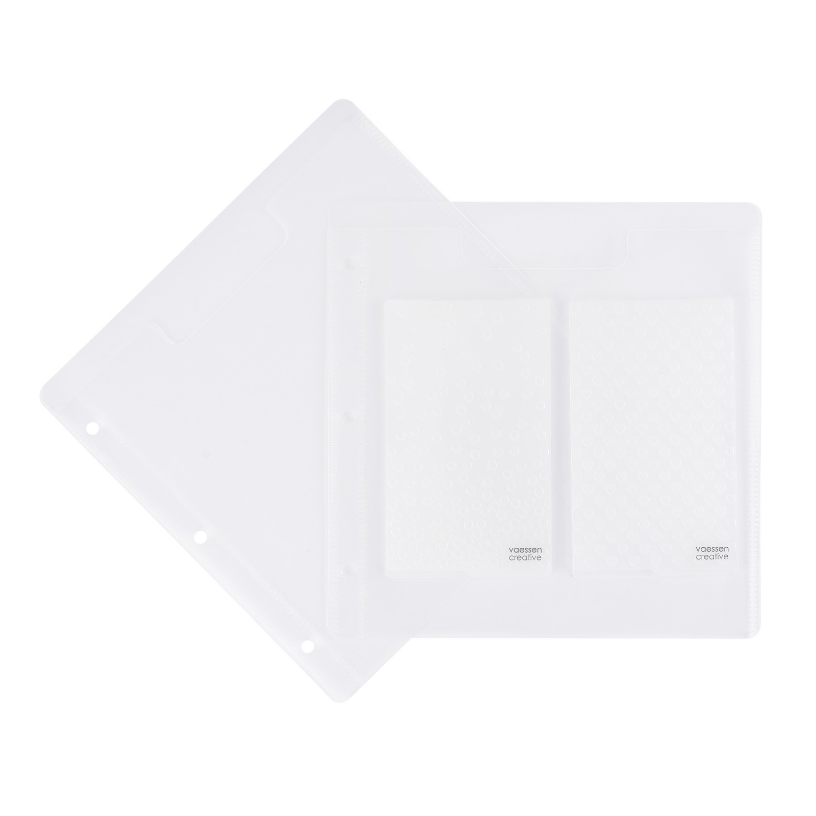 Doorzichtige insteekhoezen - 8 stuks | Vaessen Creative
