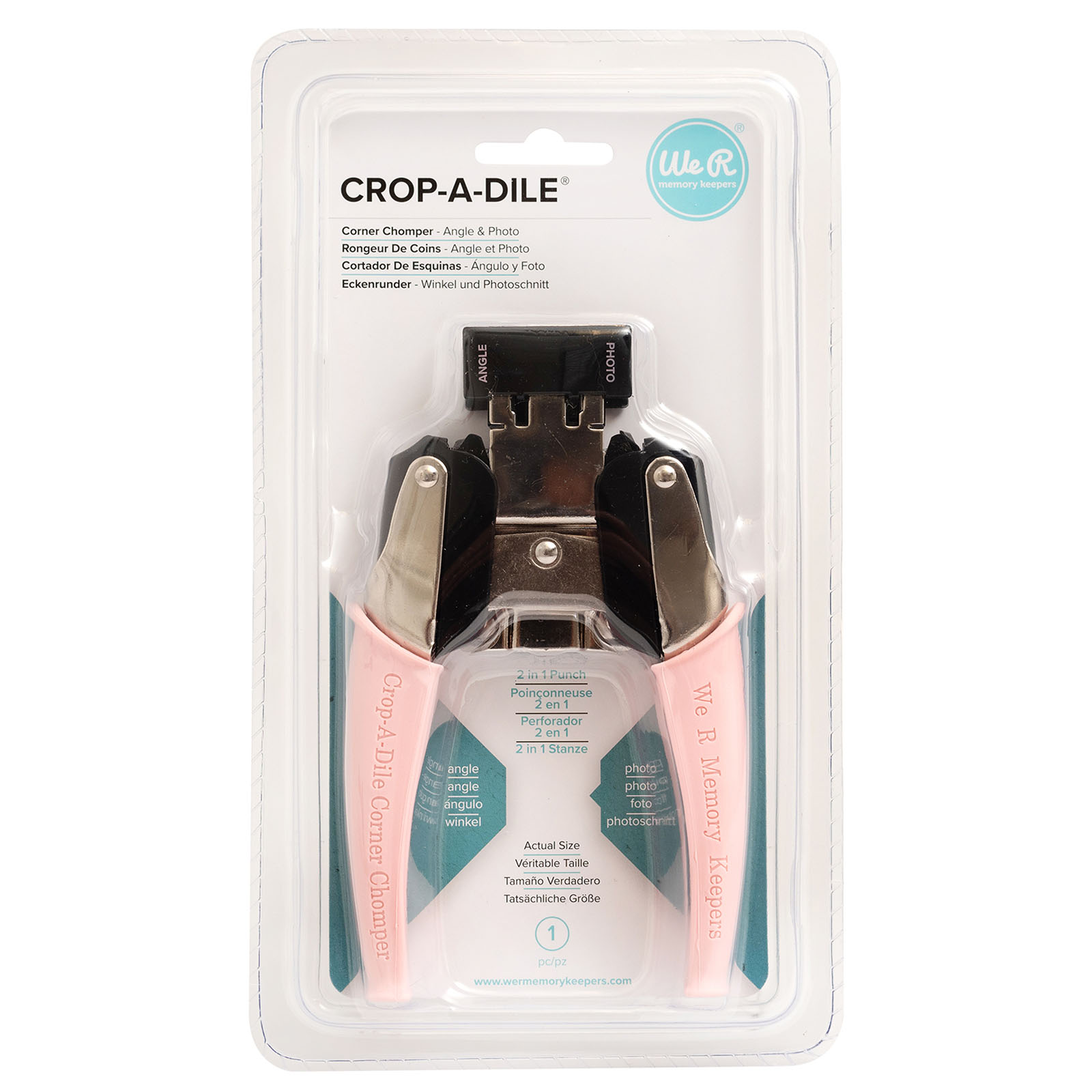 We R Makers • Crop-a-dile corner chomper angle & photo