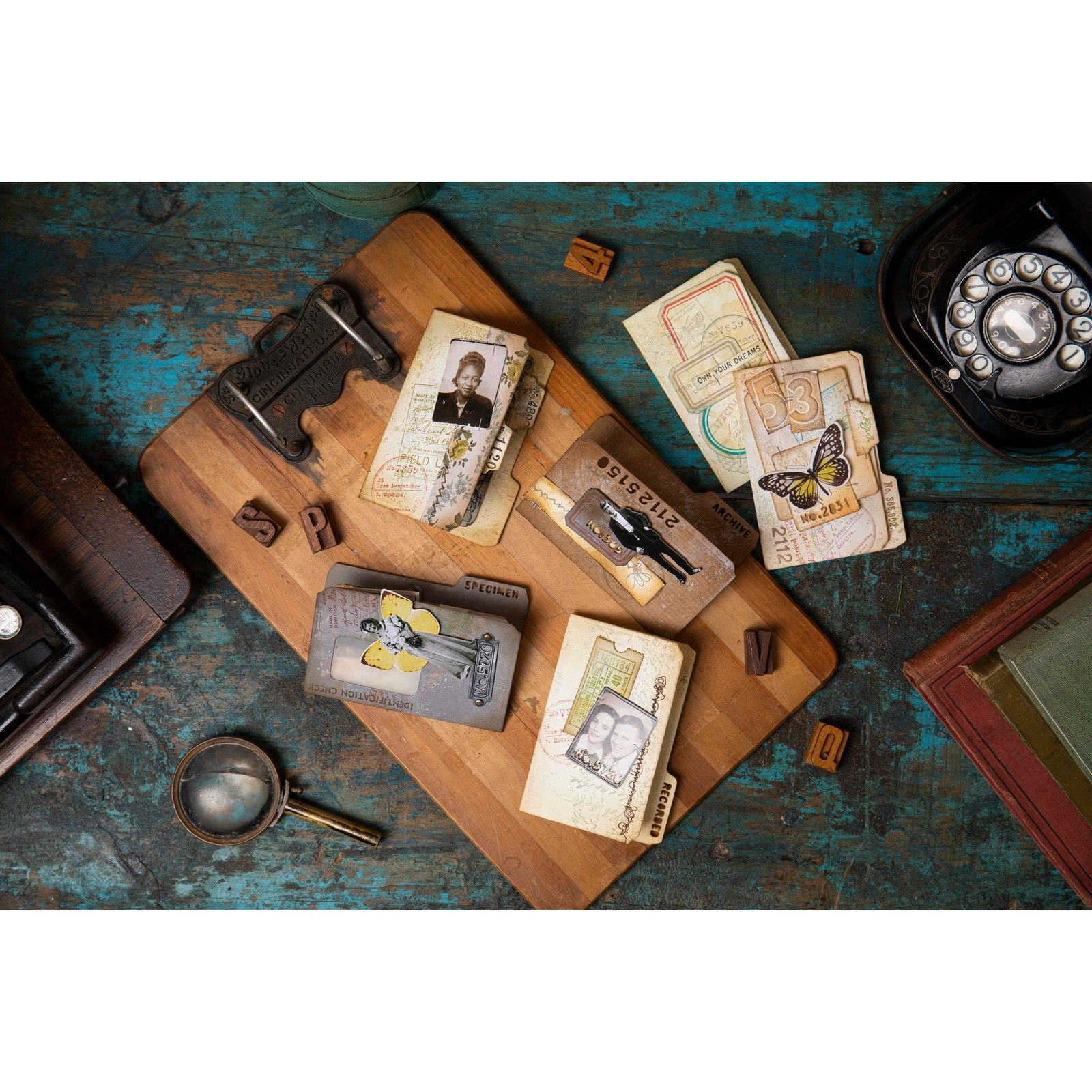 Sizzix • Tim Holtz Thinlits Die Set Specimen 54pcs