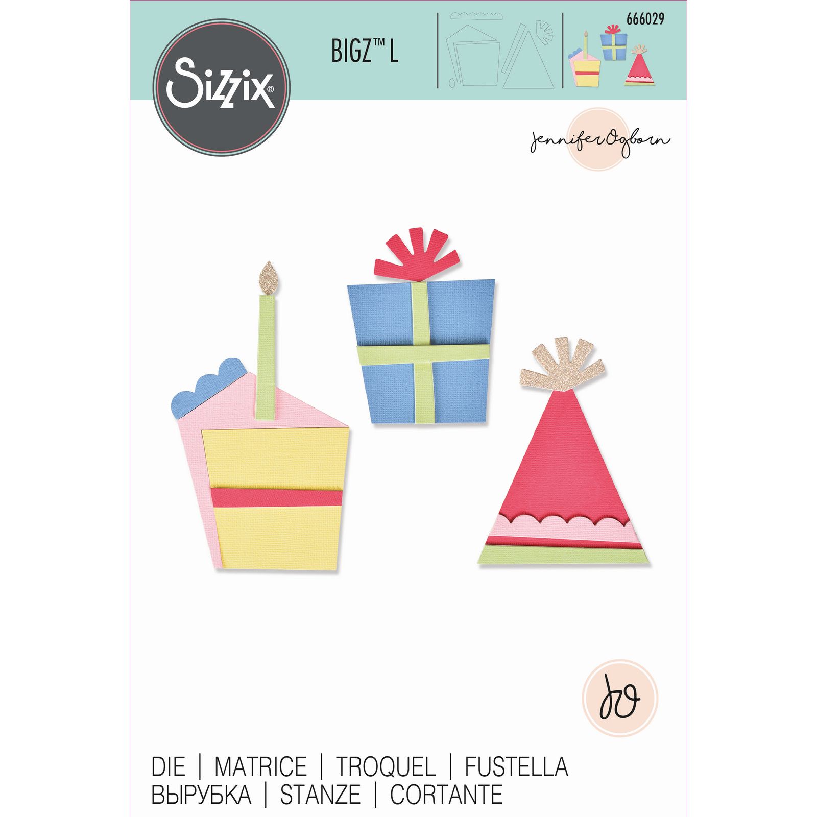 Sizzix • Bigz L Die Party Elements