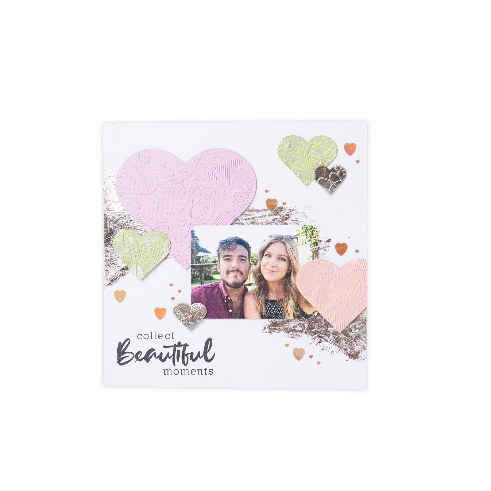 Sizzix • 3D Textured Impressions Embossing Folder Mark Making Hearts