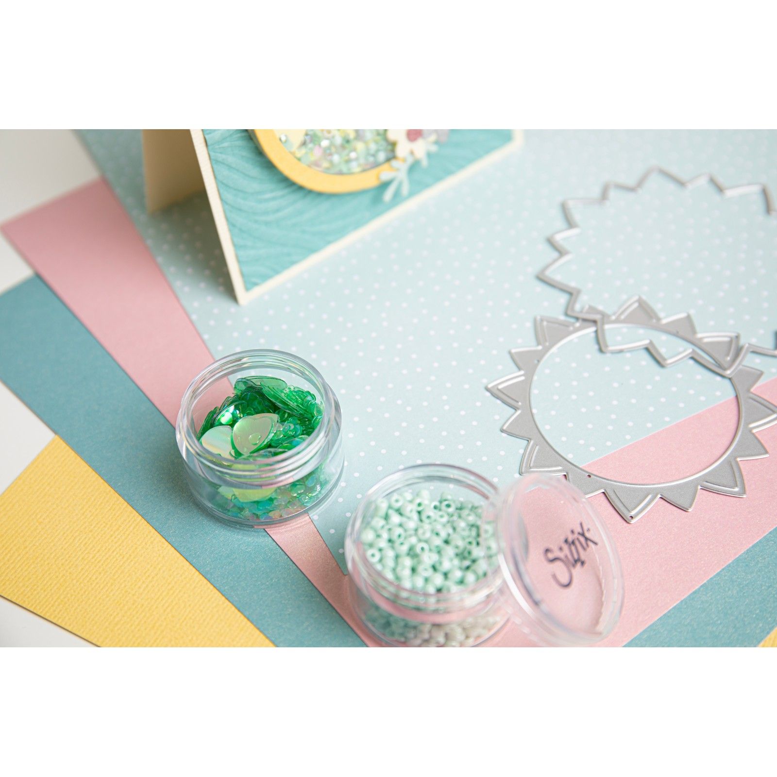 Sizzix • Thinlits Die Set Geo Frames & Borders 10pcs