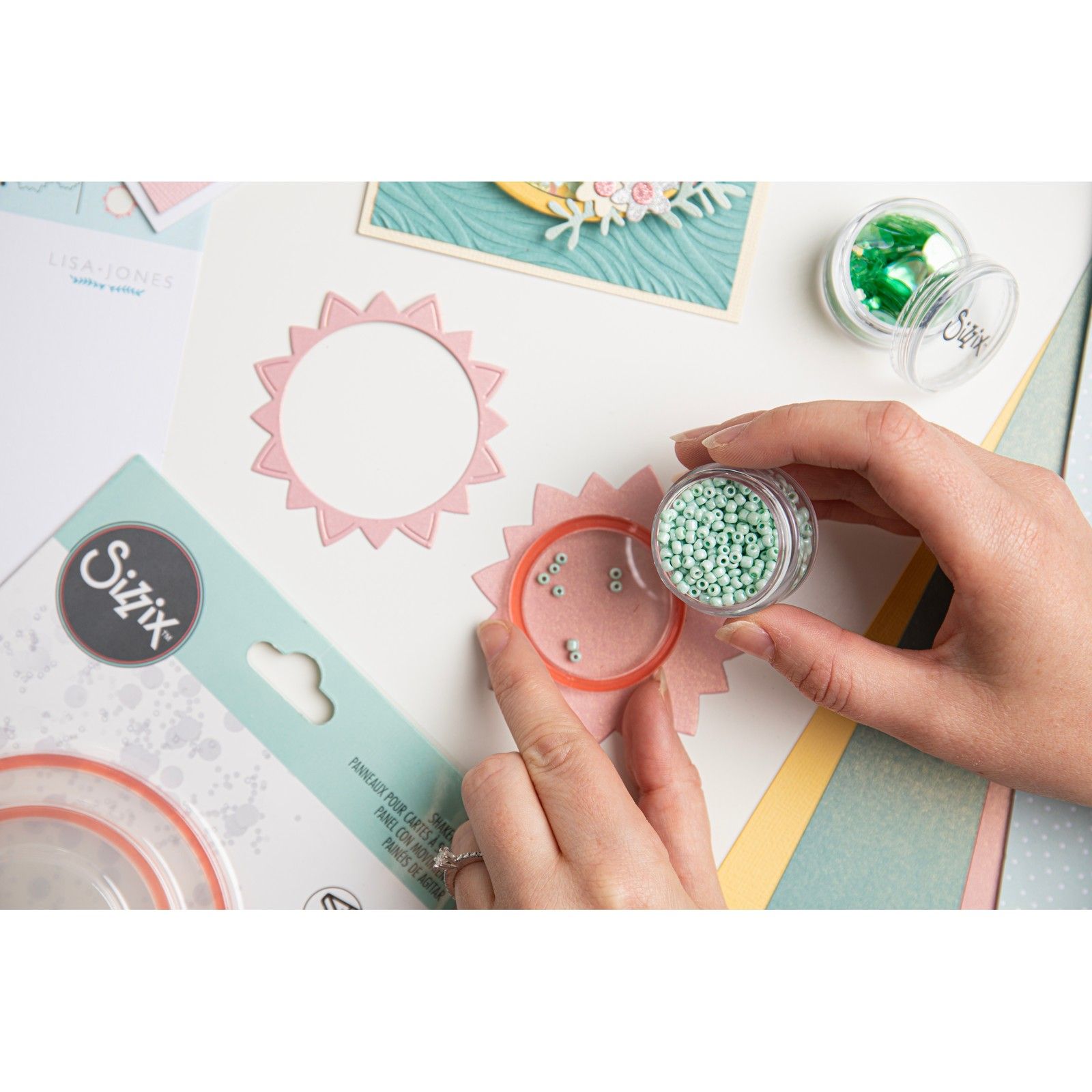 Sizzix • Thinlits Die Set Geo Frames & Borders 10pcs