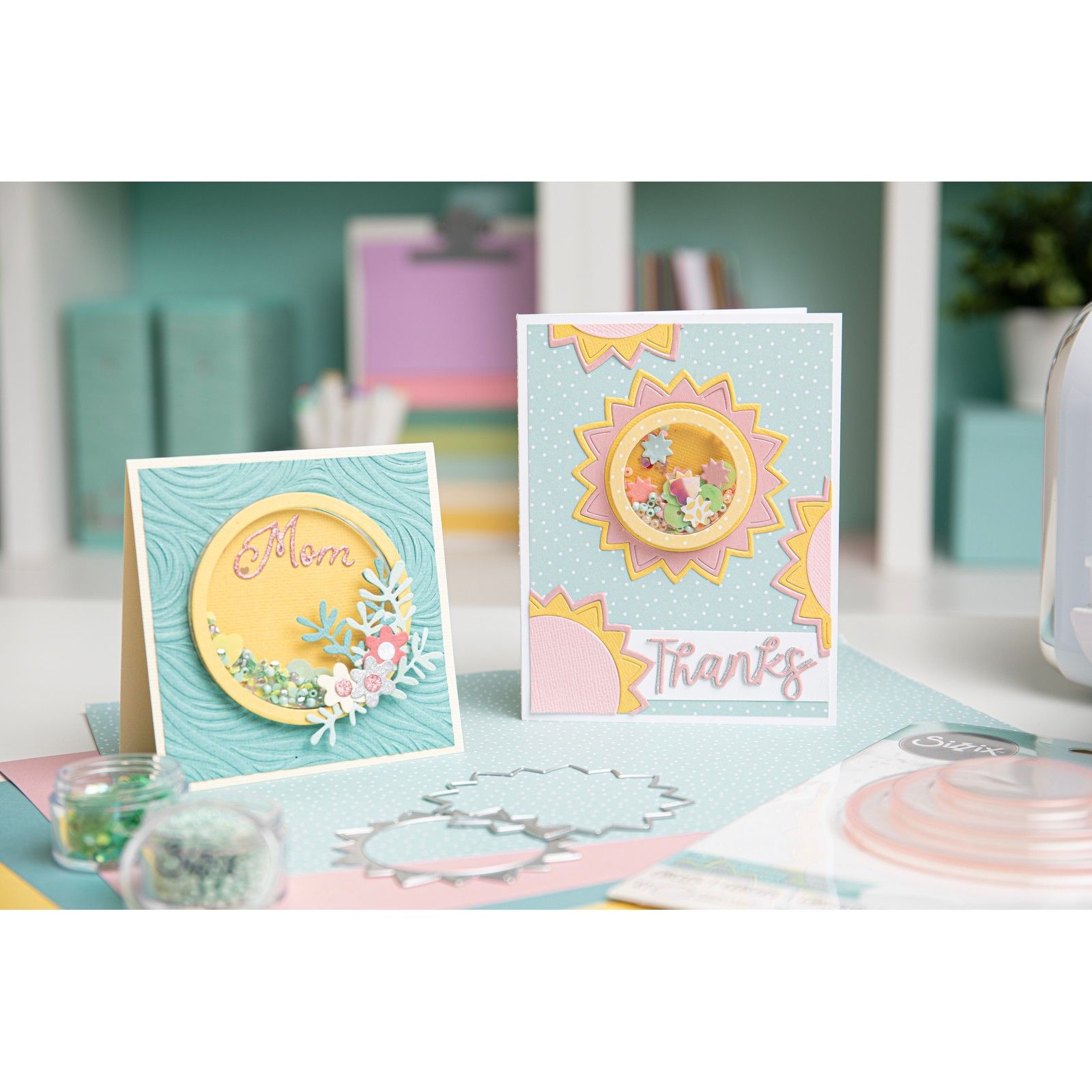 Sizzix • Thinlits Die Scripted Alphabet