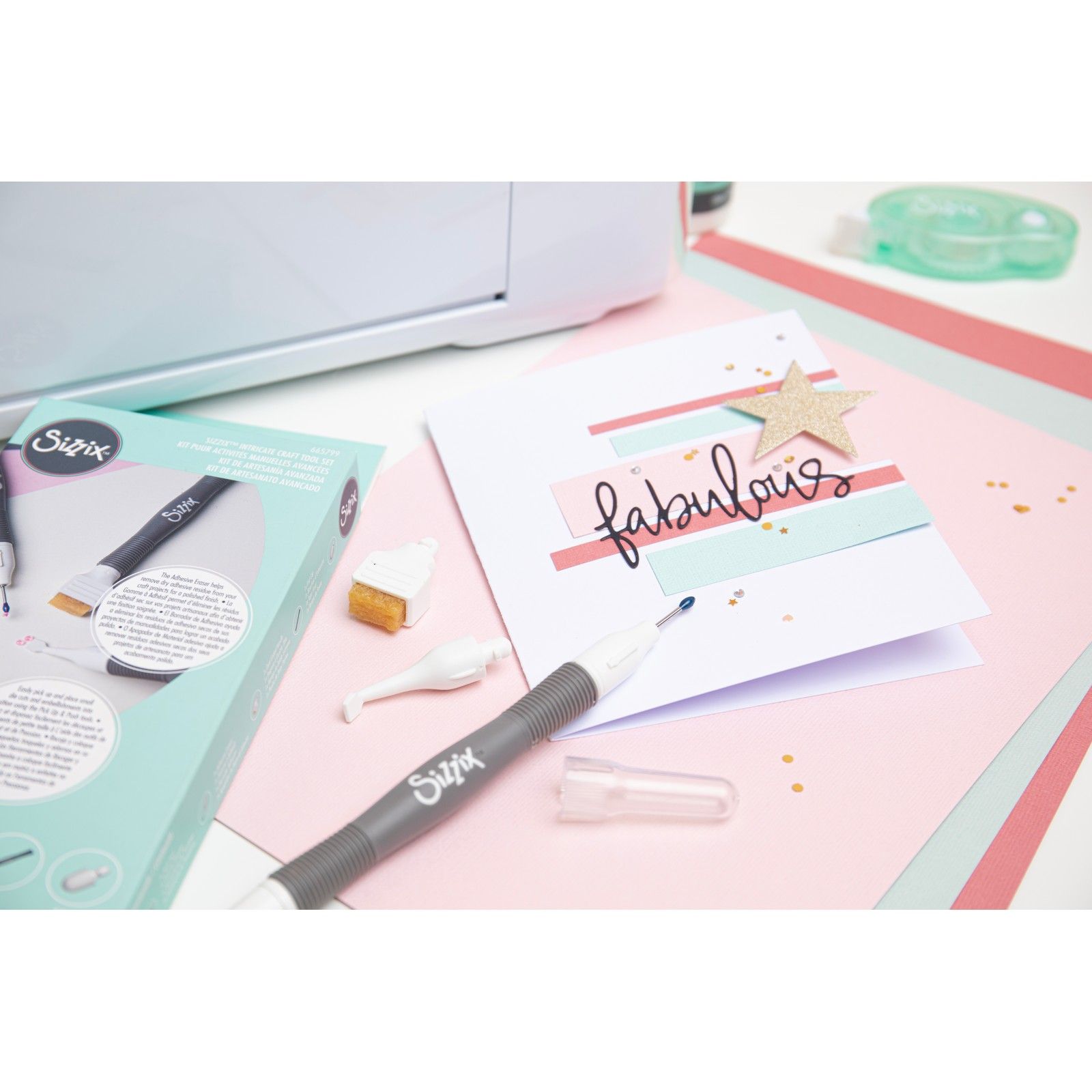 Sizzix • Thinlits Die Set Fabulous Family Names by Debi Potter