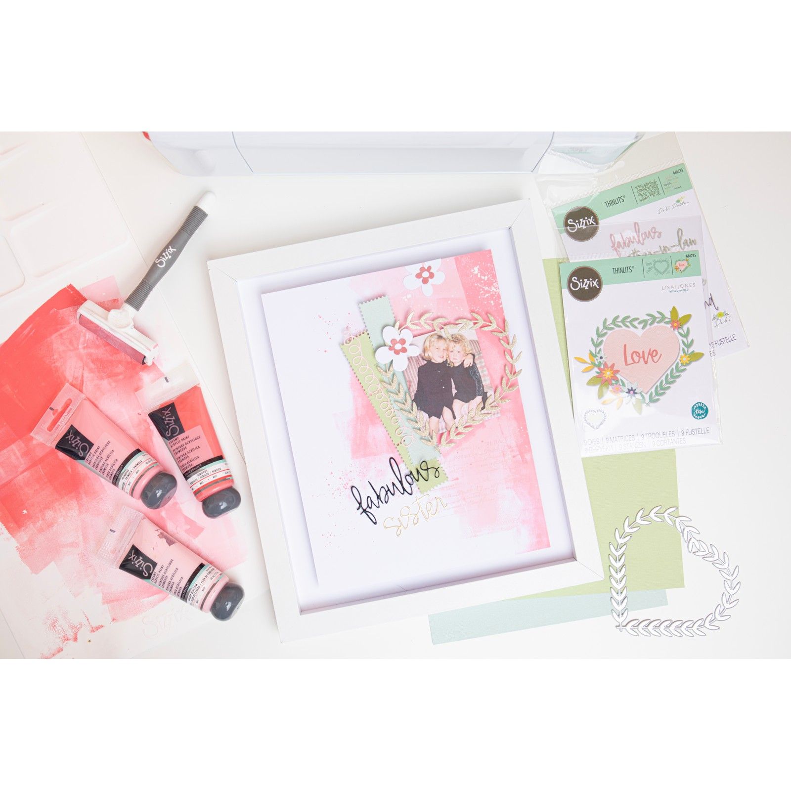 Sizzix • Thinlits Die Set Fabulous Frames & Borders by Debi Potter