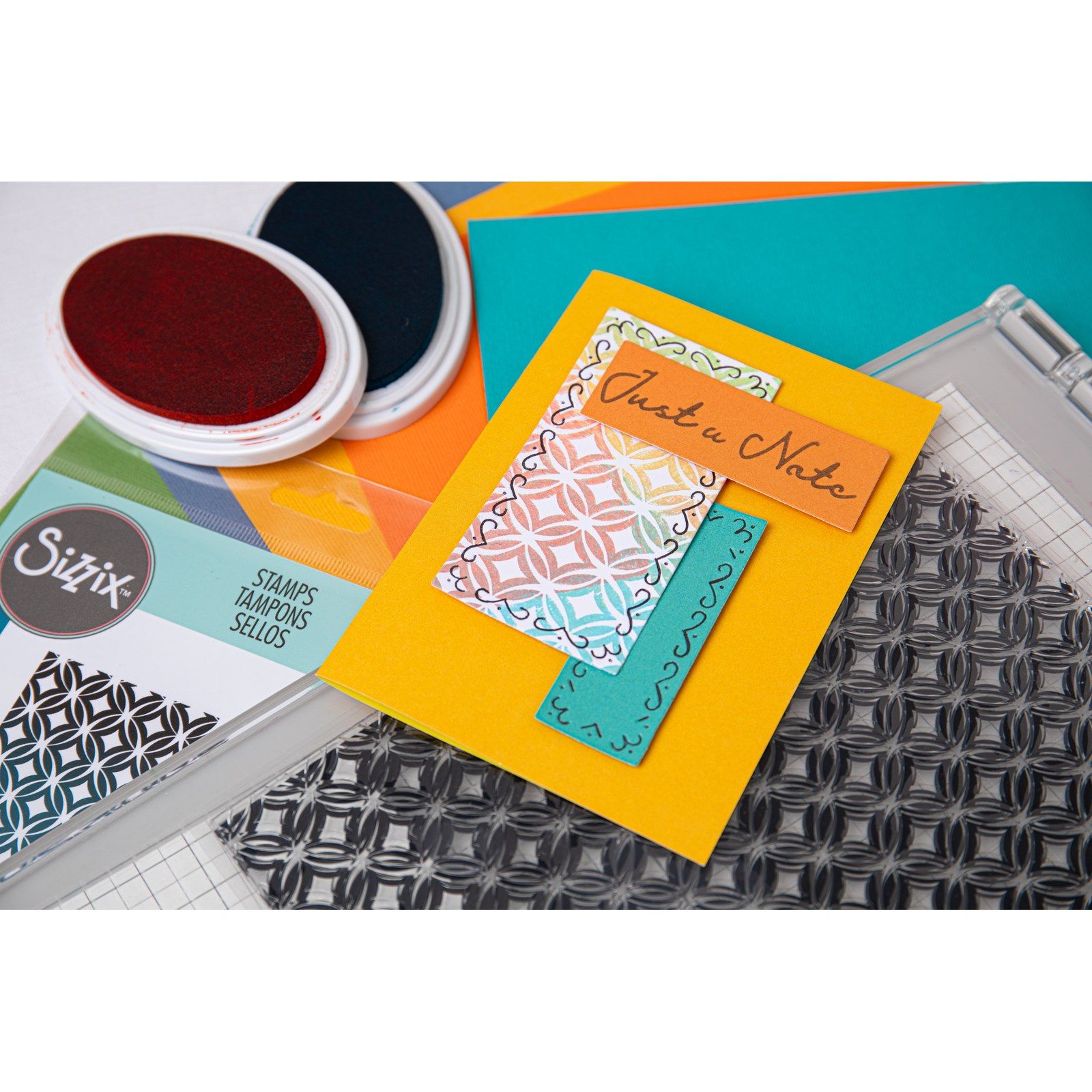 Sizzix • Cosmopolitan Clear Stamp Set Uptown