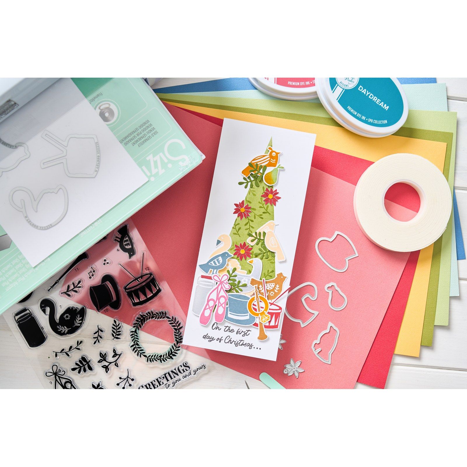 Sizzix • Framelits Die Set 12 Days of Christmas Nr.2 23pcs