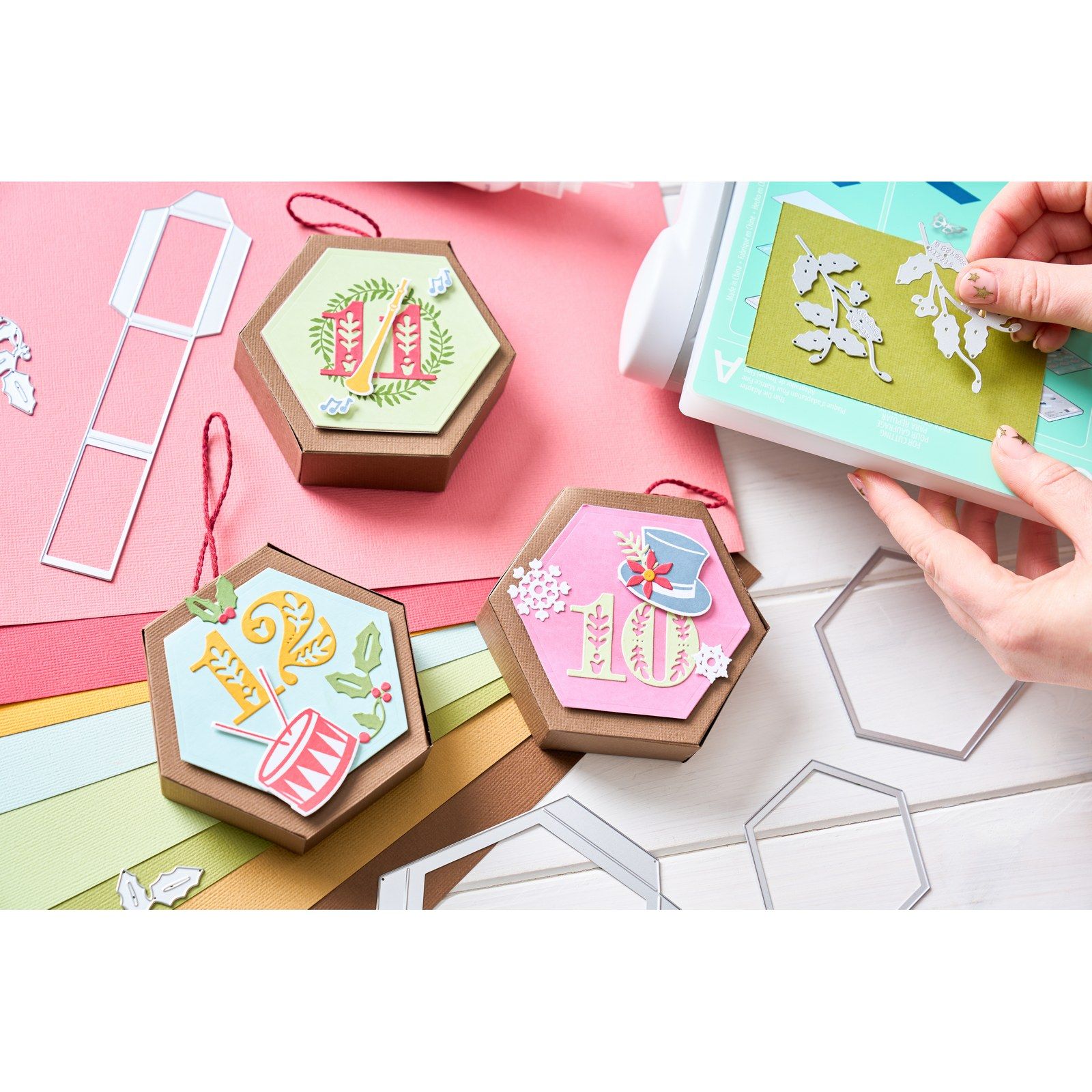 Sizzix • Framelits Die Set 12 Days of Christmas Nr.2 23pcs