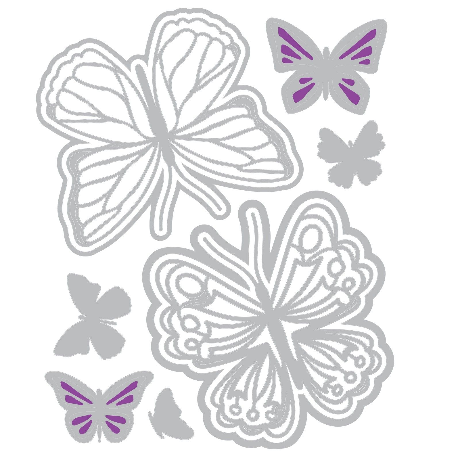 Sizzix • Thinlits Die Set Spring Wings 9pcs