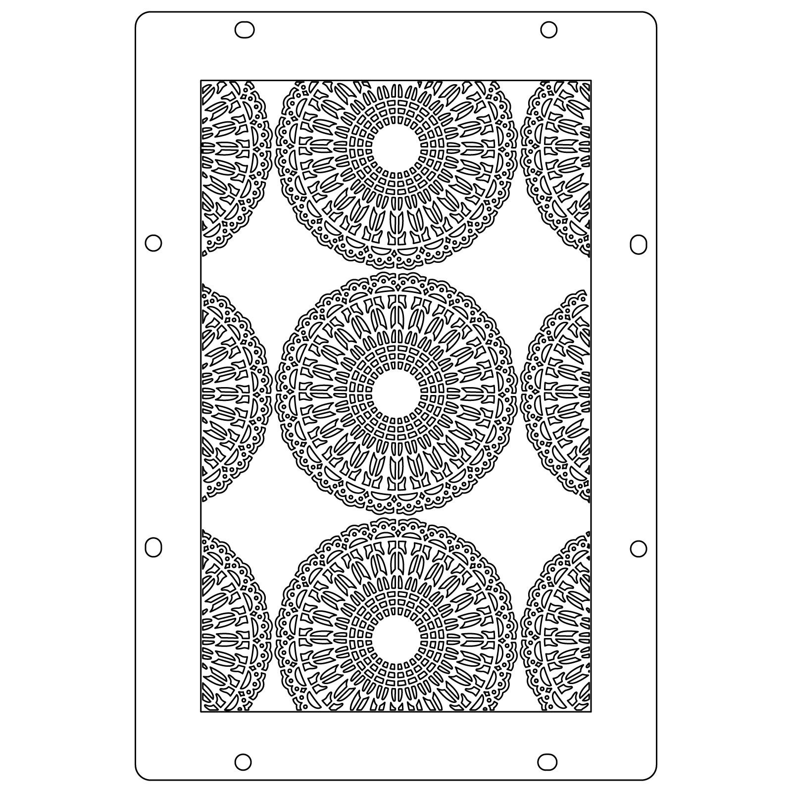 Sizzix • Studio: A5 Clear stamps & 3pcs A5 Stencils Stitches by Mark ...