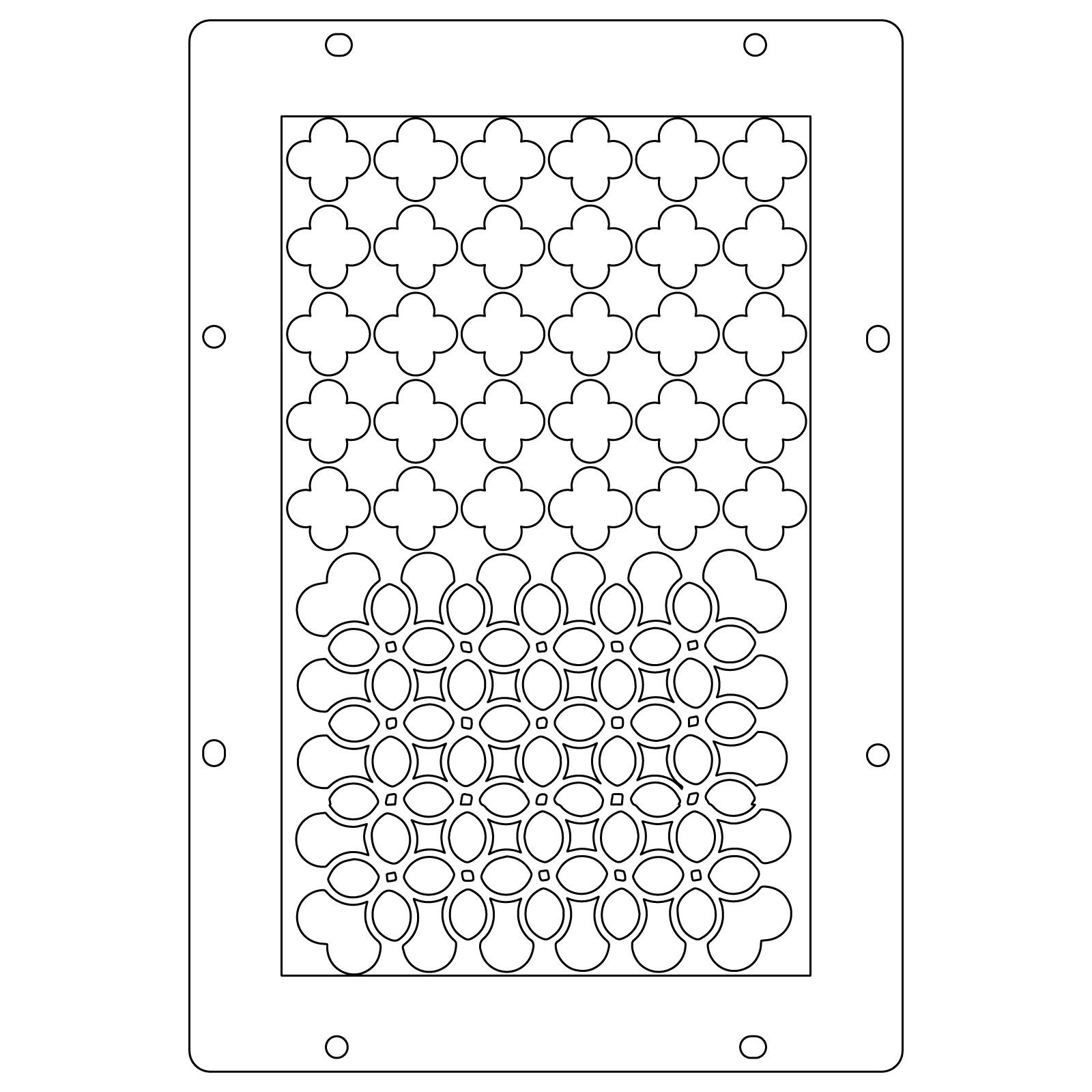 Sizzix • Studio: A5 Clear stamps& 3pcs A5 Stencils Build It by Mark Montano