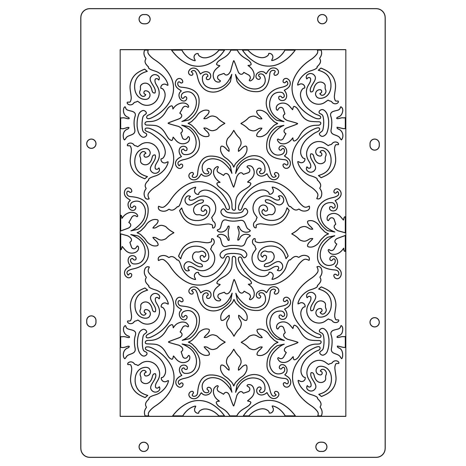 Sizzix • Studio: A5 Clear stamps& 3pcs A5 Stencils Build It by Mark Montano