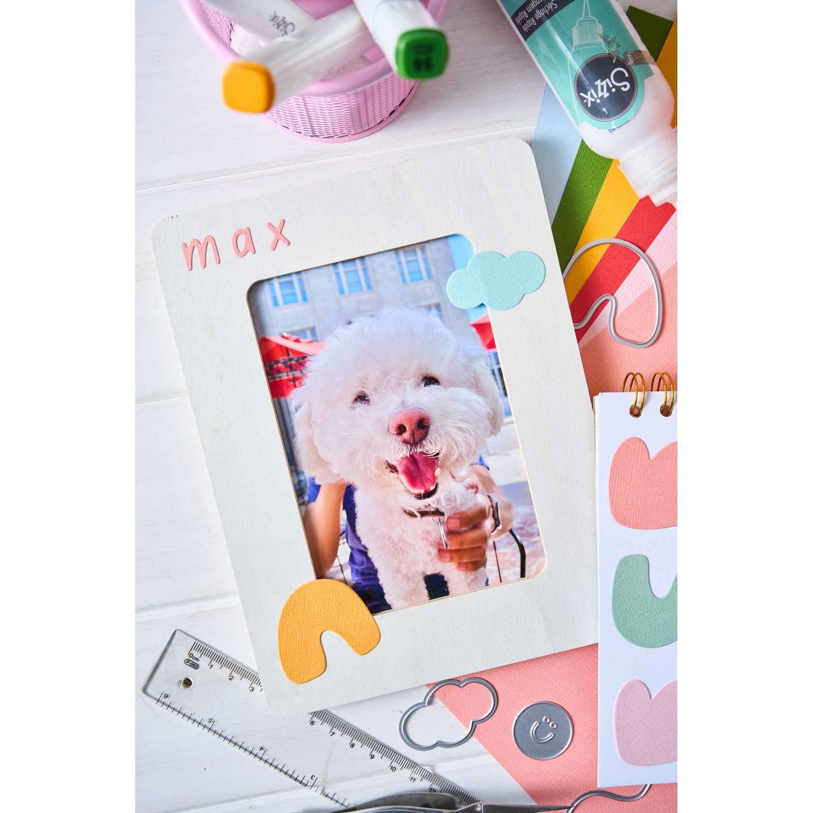 Sizzix • Thinlits Die Set 19pcs Abstract Doodles by Letters by Shells