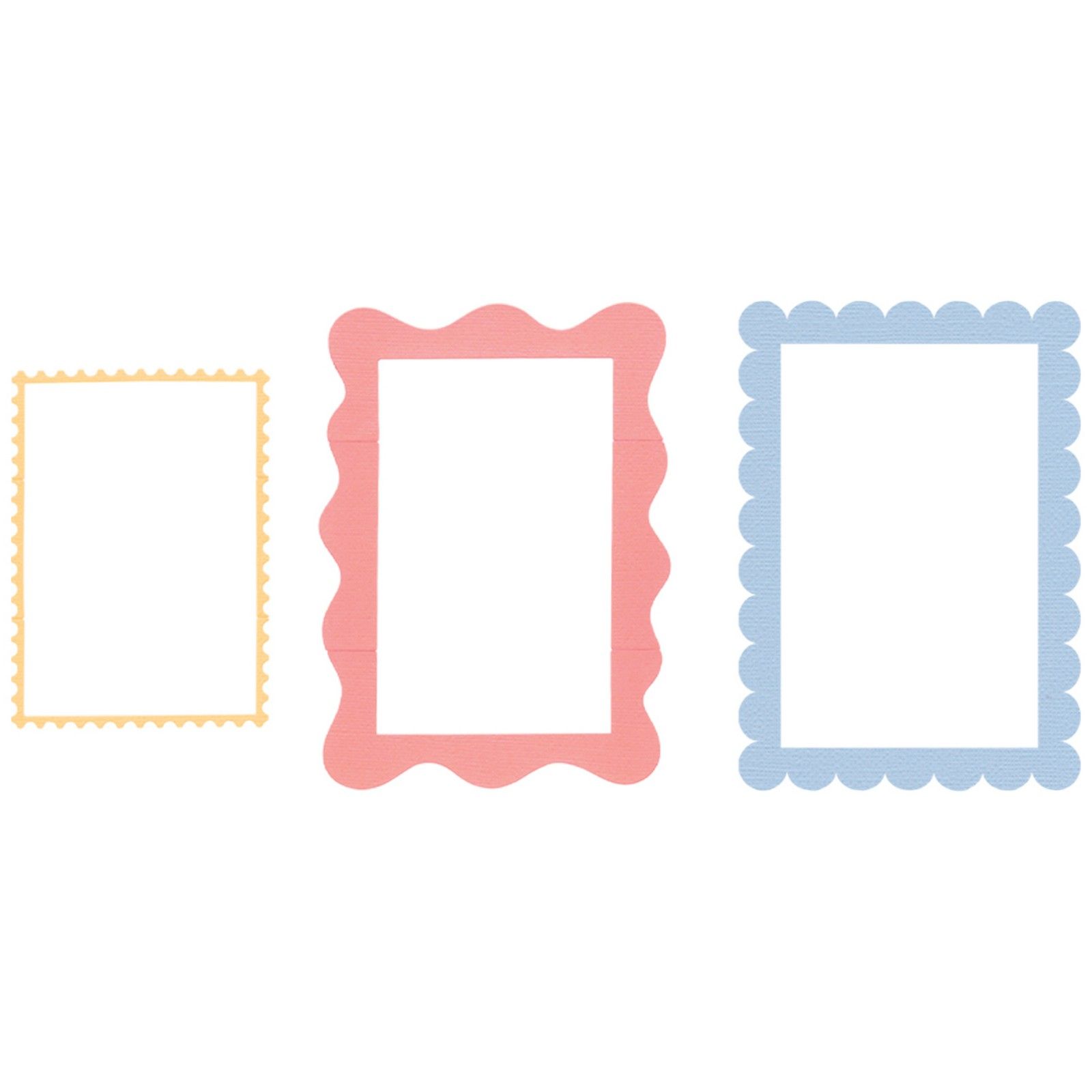 Sizzix • Thinlits Die Set 9pcs Fun Borders by Letters by Shells