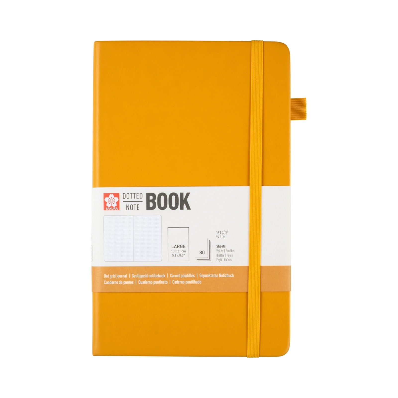 Sakura • Notebook Dotted 13x21cm Japanese Kerria