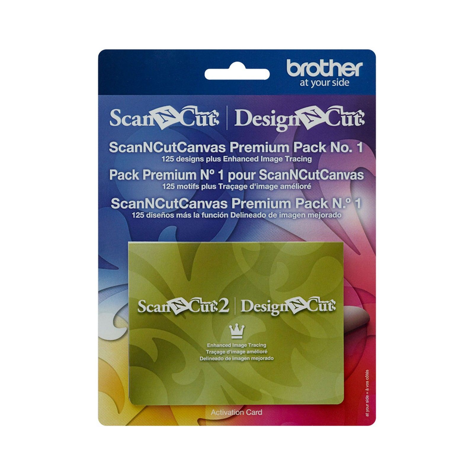 Brother • Activation Card Canvas Premium Pack 1 for Image Tracing 125 ...