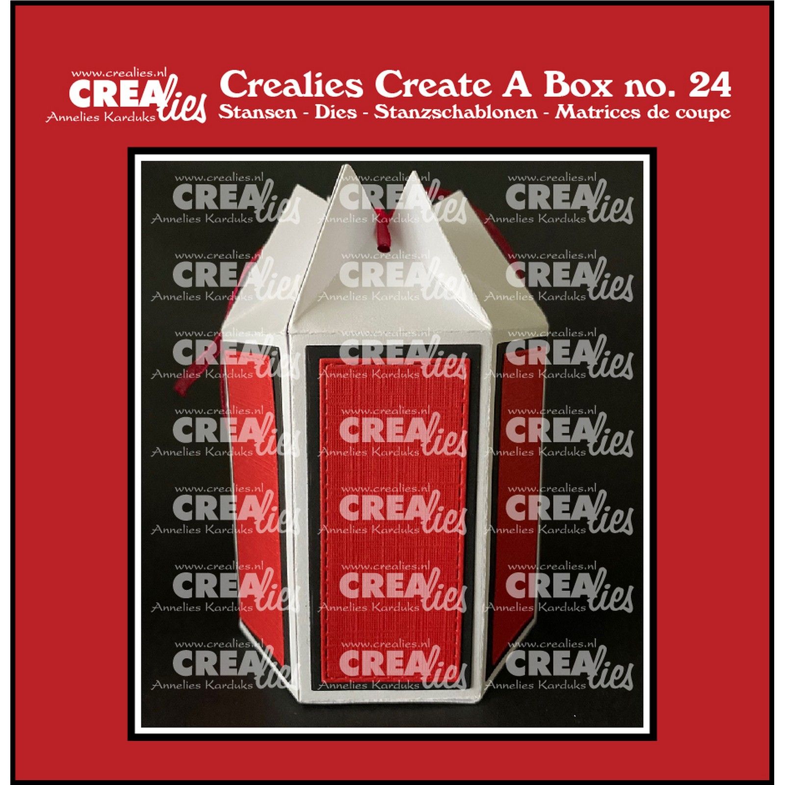 Crealies • Create A Box Hexagon Box