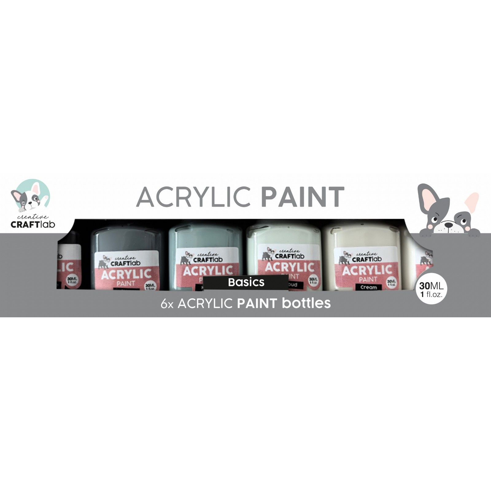 Creative Craftlab • Essentials Acrylic paint Basics