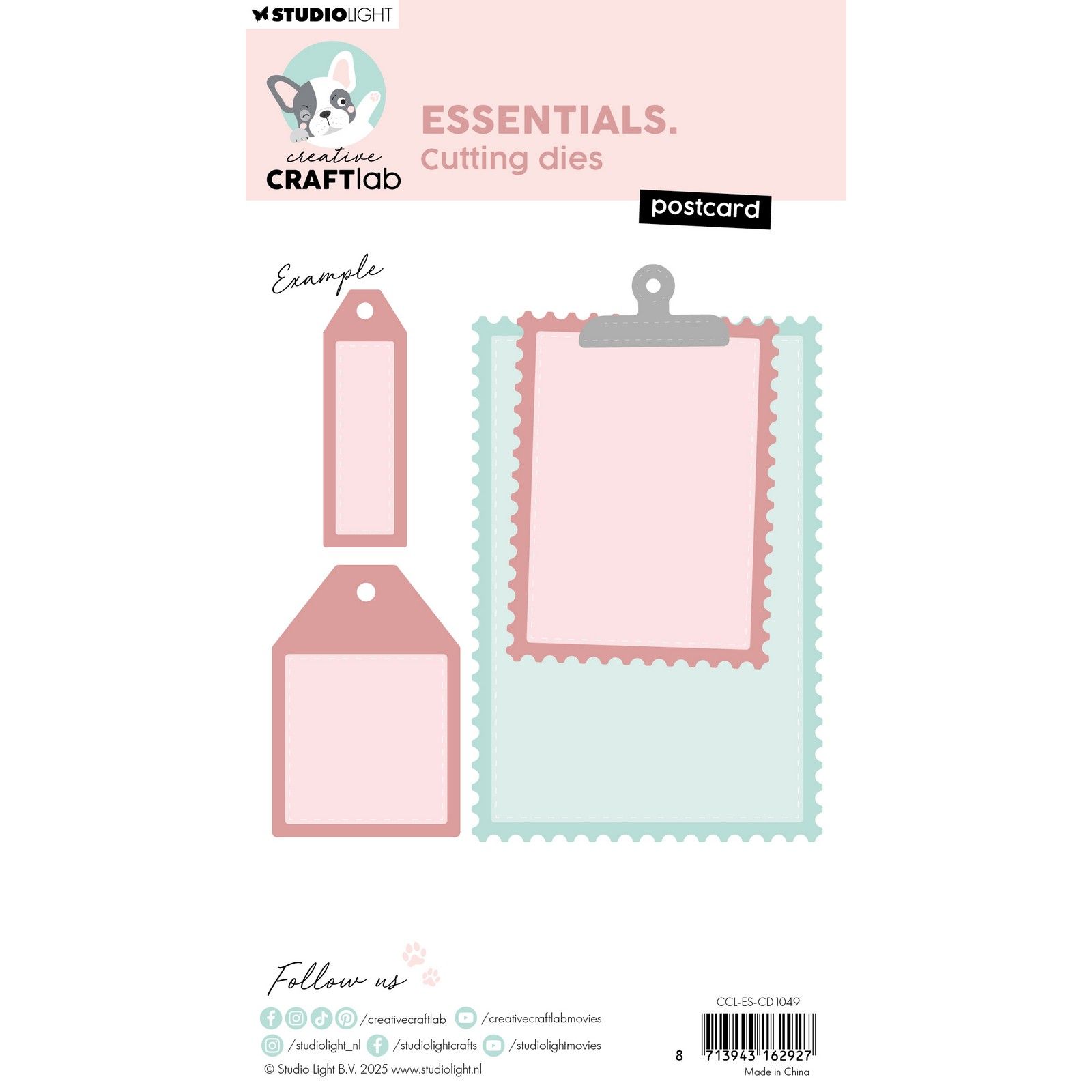 Creative Craftlab • Essentials Cutting Die Postcard
