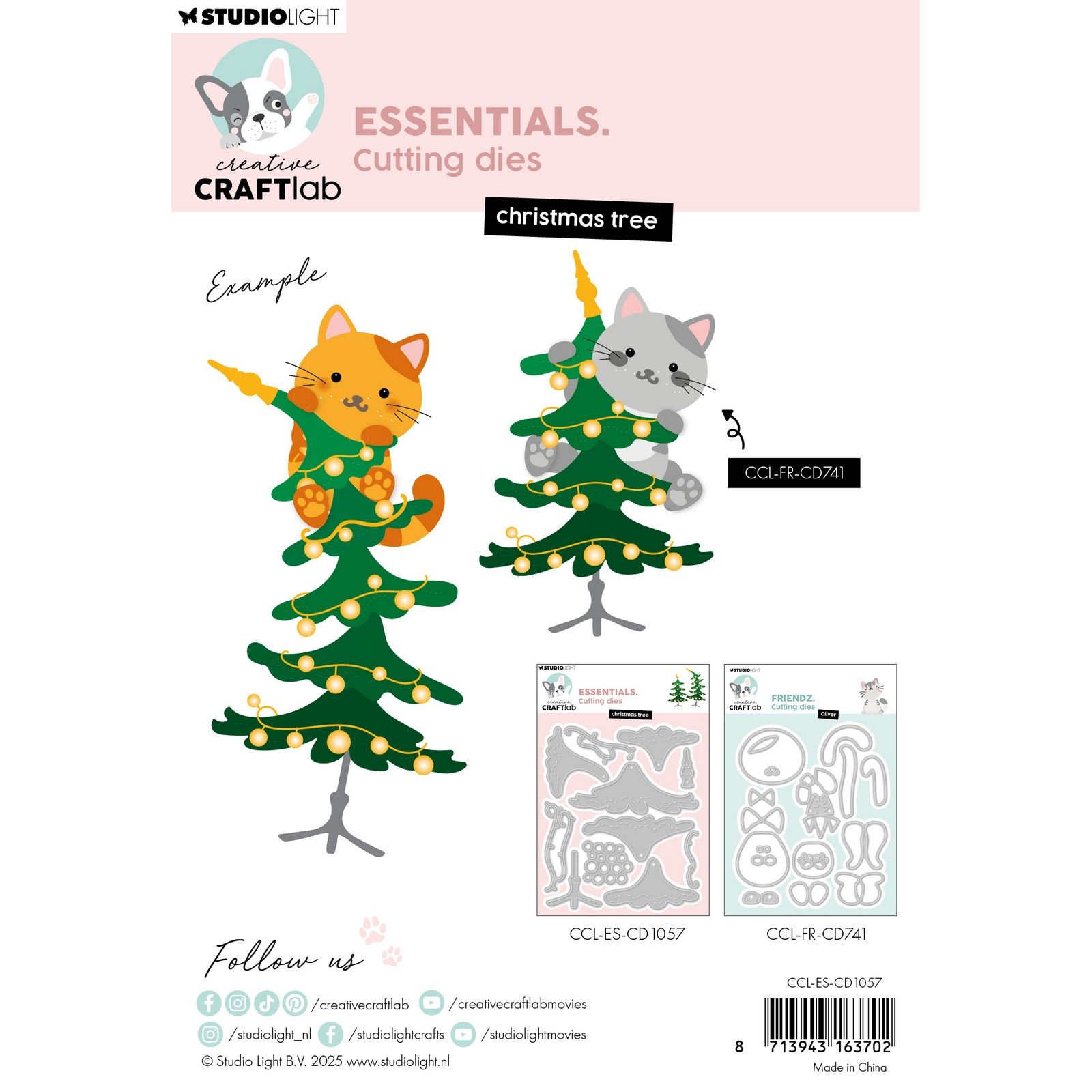 Creative Craftlab • Essentials Cutting die Christmas tree