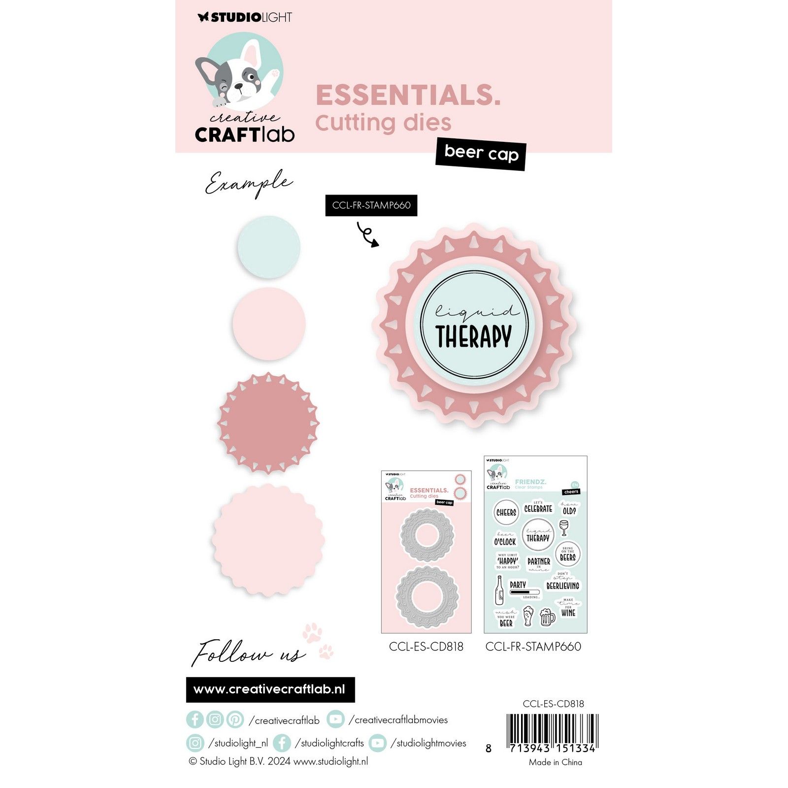 Creative Craftlab • Essentials Cutting Die Beer cap