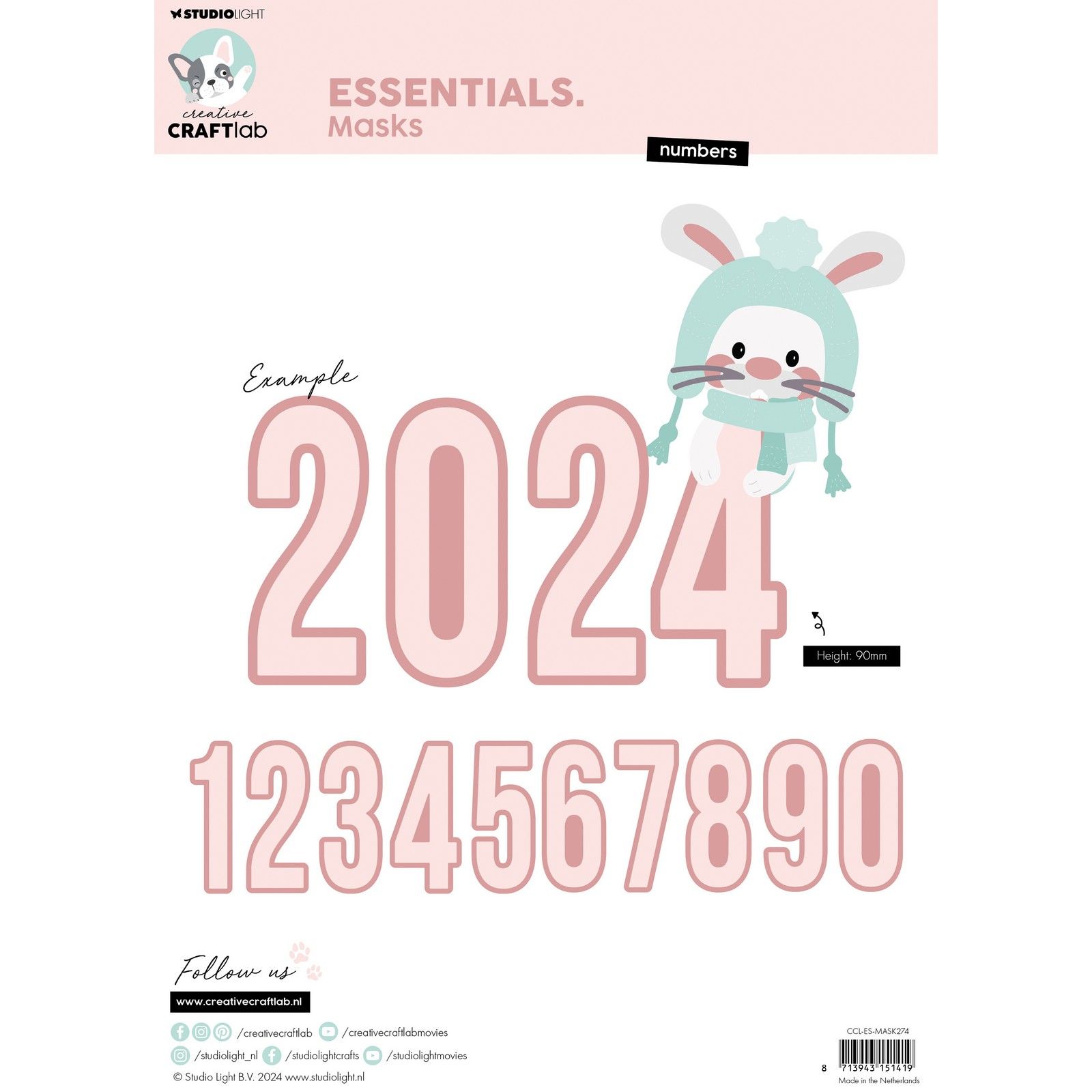 Creative Craftlab • Essentials Mask Numbers