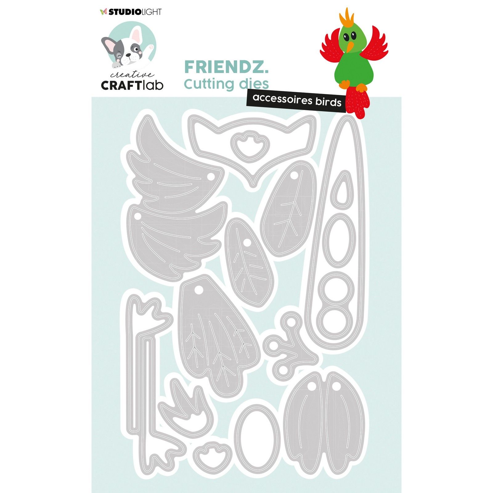 Creative Craftlab • Friendz Matrice de Découpe Accessoires Birds