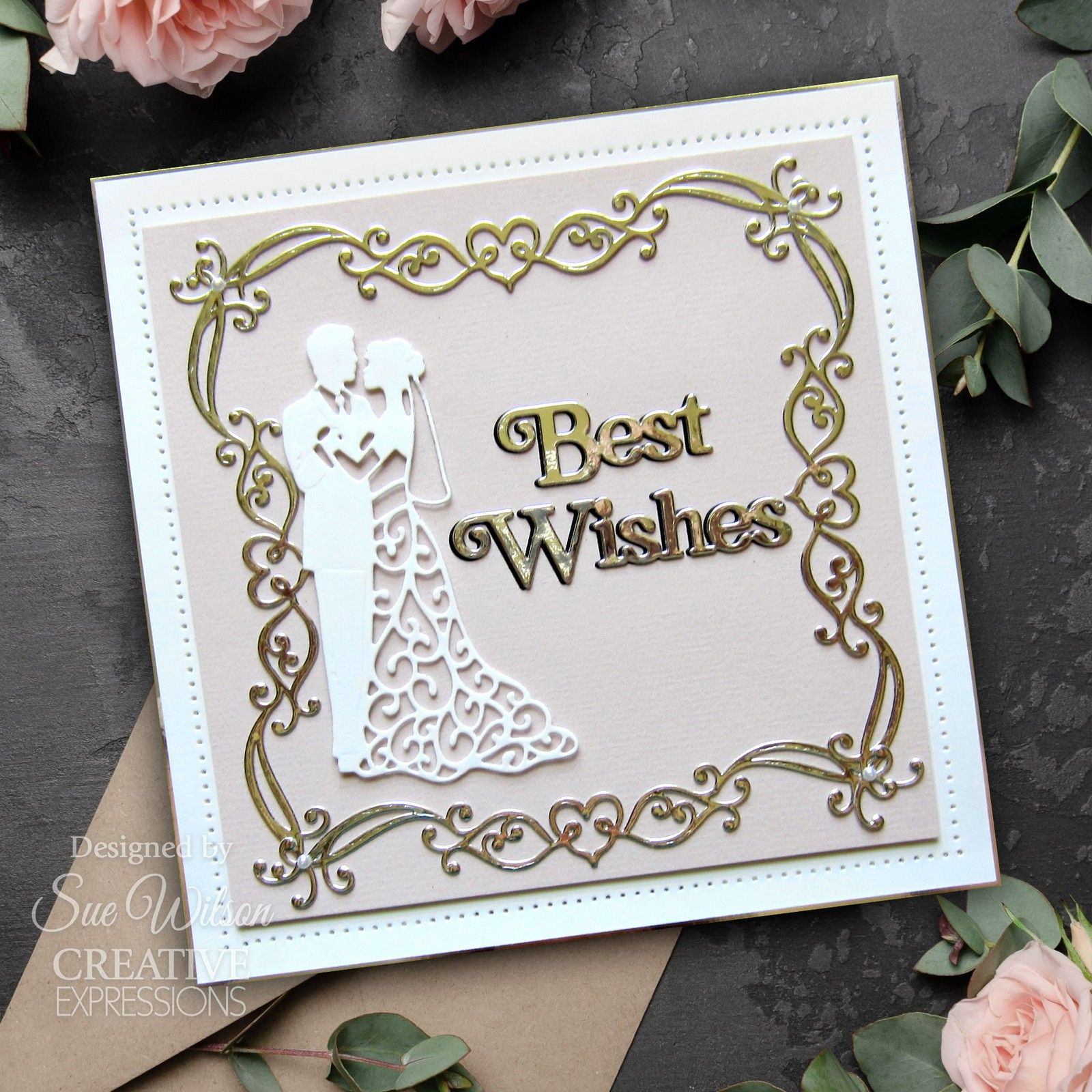 Creative Expressions • Border Collection Craft Die Heart Scroll