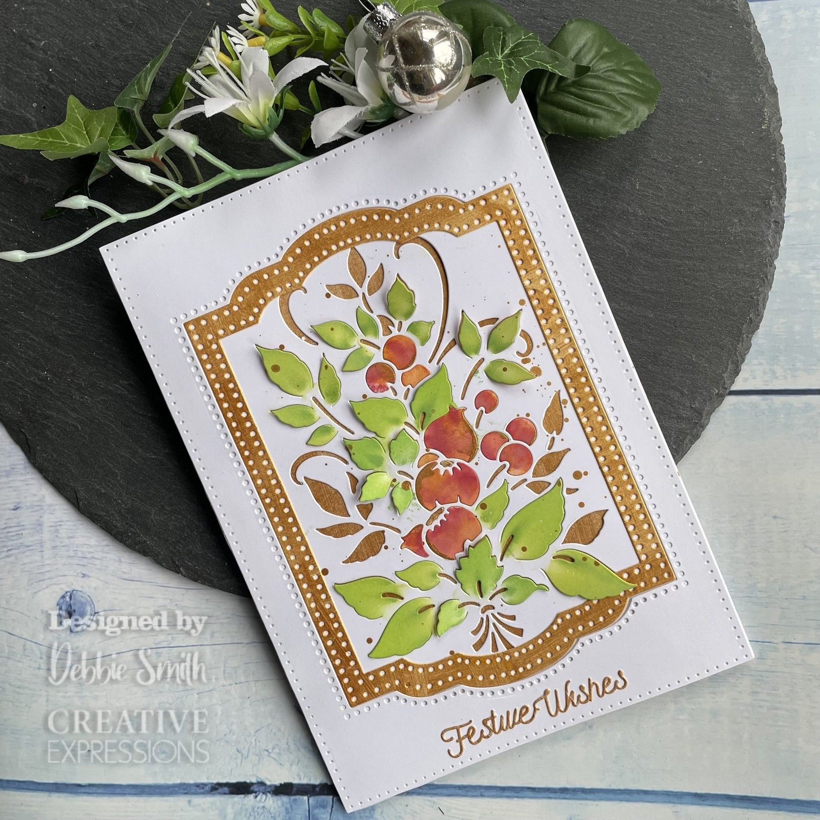 Paper Cuts • Cut & Lift Plantilla de Corte Blueberry Bliss