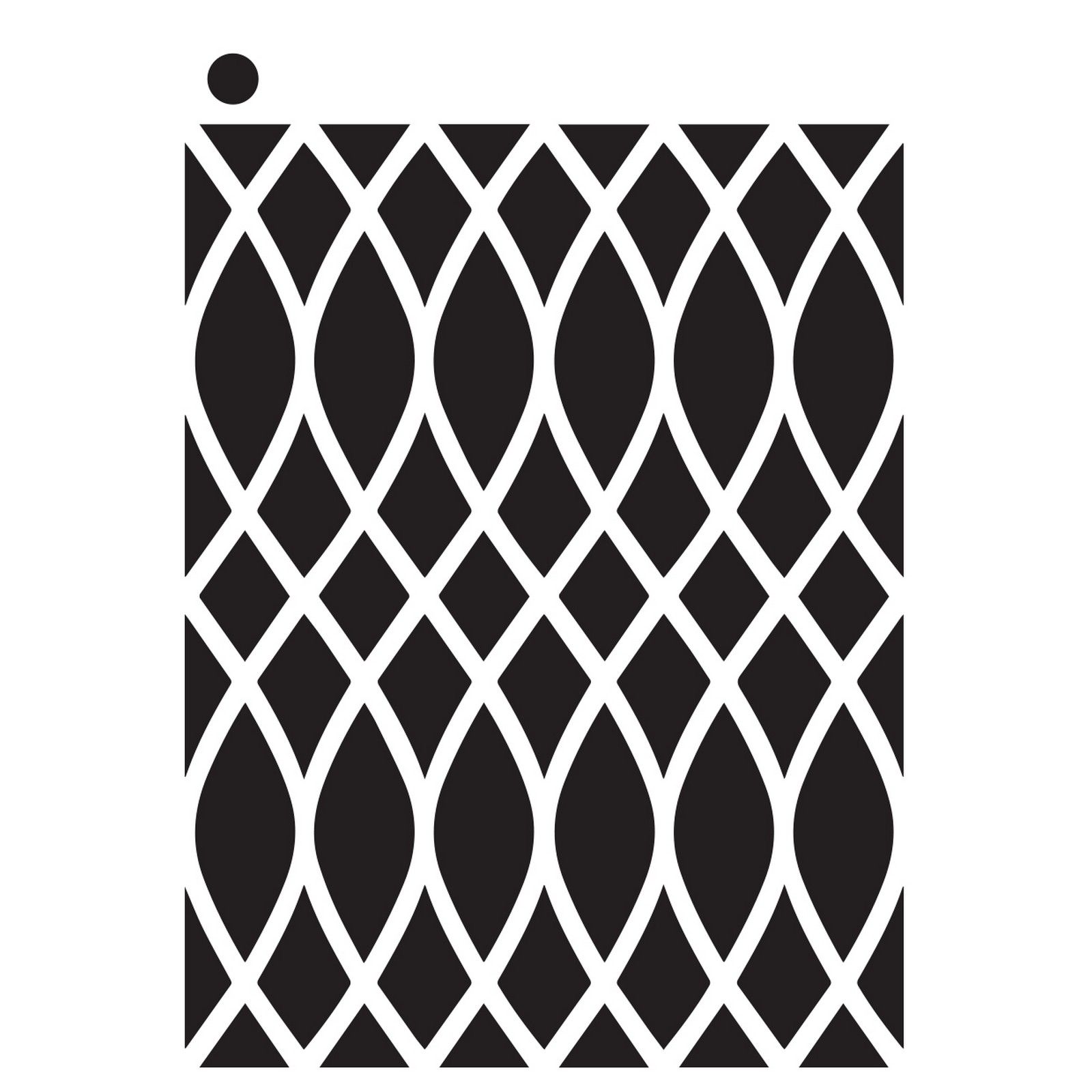 Printable Geometric Pattern Stencils