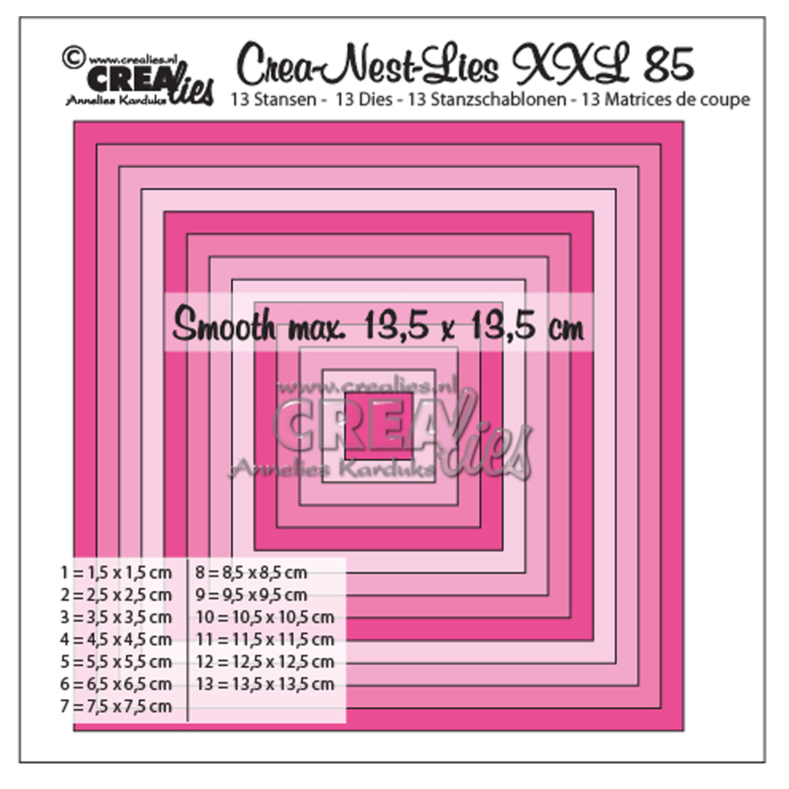 Vaessen Creative is leverancier van Crealies hobbymaterialen